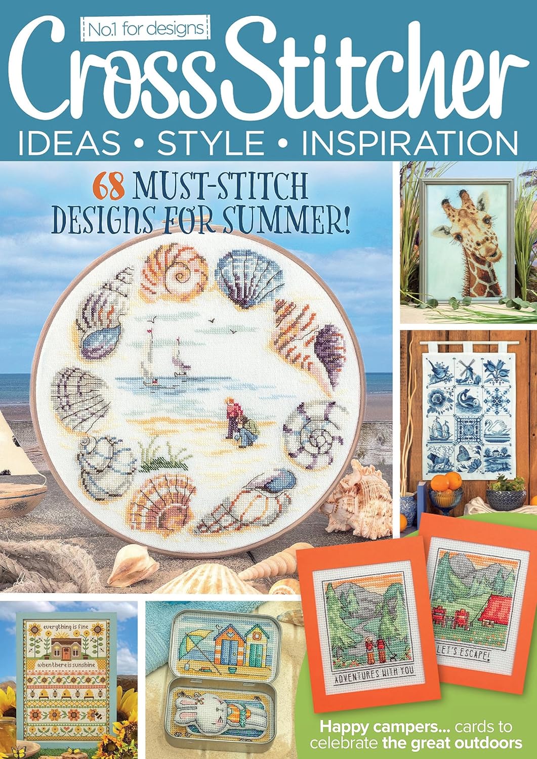 CrossStitcher – Issue 399 | 2023 | 68 Must-Stitch Designs For Summer ...