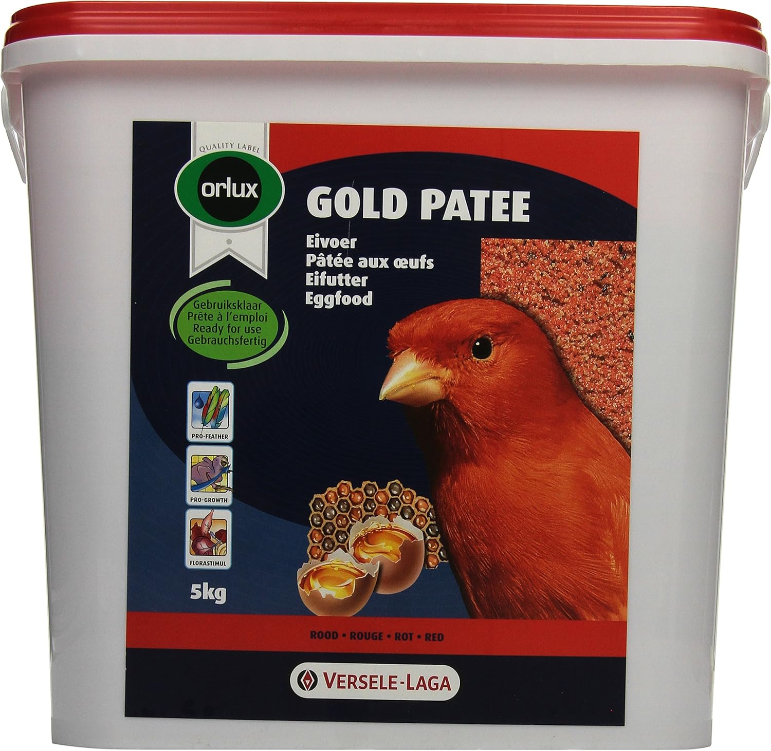 Nobby Orlux Gold Patee, 5 Kg, Red : Amazon.co.uk: Pet Supplies