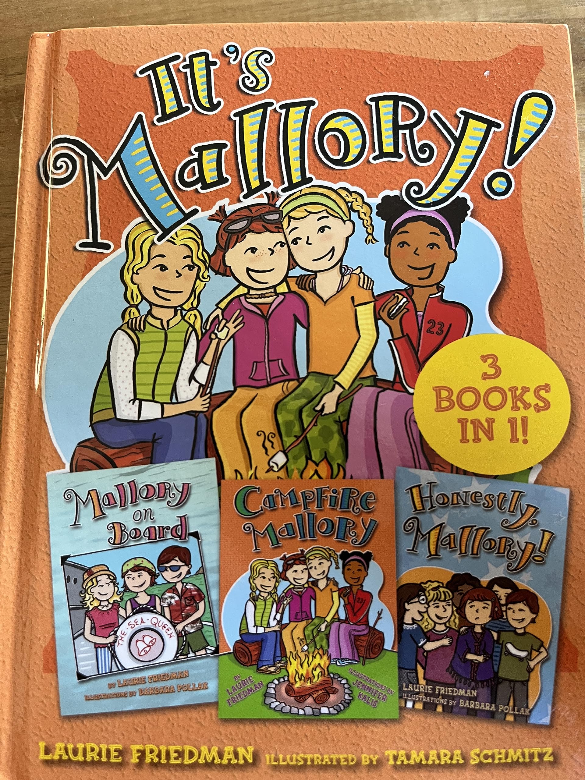 It's Mallory! 3 Books in 1! Mallory on Board - Campfire Mallory ...