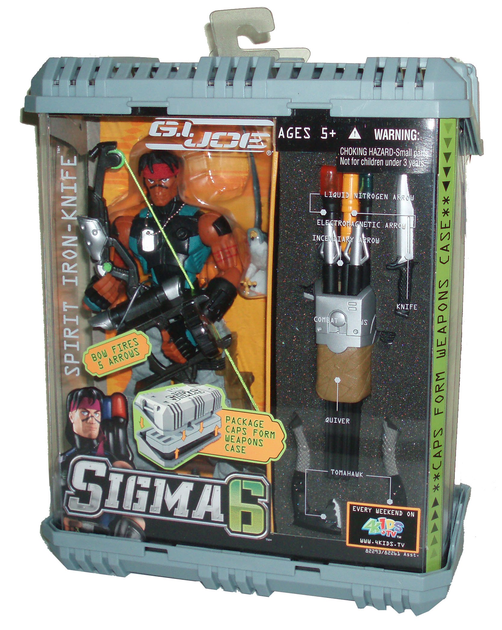 Buy GI Joe Year 2005 Sigma 6 Series 8 Inch Tall Action Figure Set ...