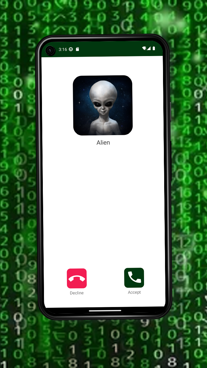 Fake Video Call Alien - Video Game Call Alien Prank & Chats simulator ...