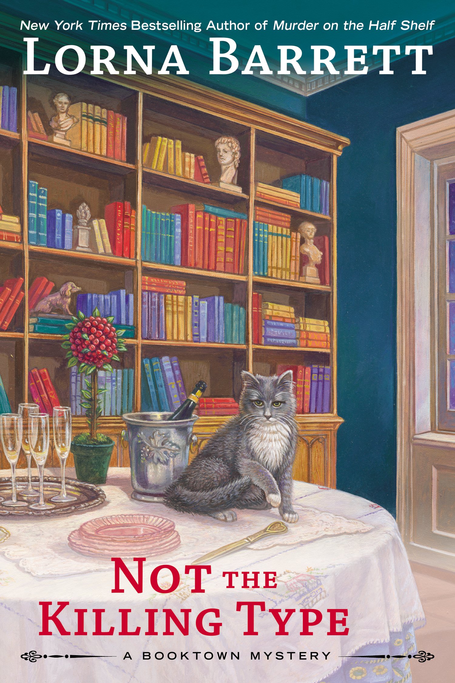 Not the Killing Type (A Booktown Mystery): Barrett, Lorna ...
