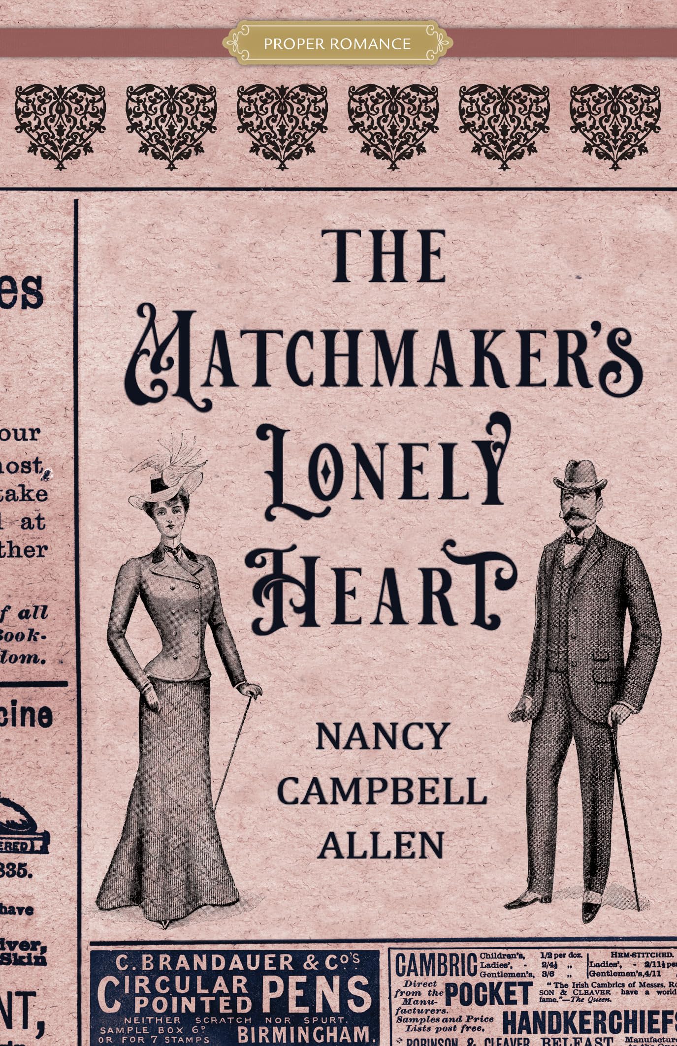Amazon.com: The Matchmaker's Lonely Heart (Proper Romance Victorian ...