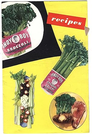 Amazon.com: Andy Boy Broccoli Recipes. Cook Book : Collectibles & Fine Art