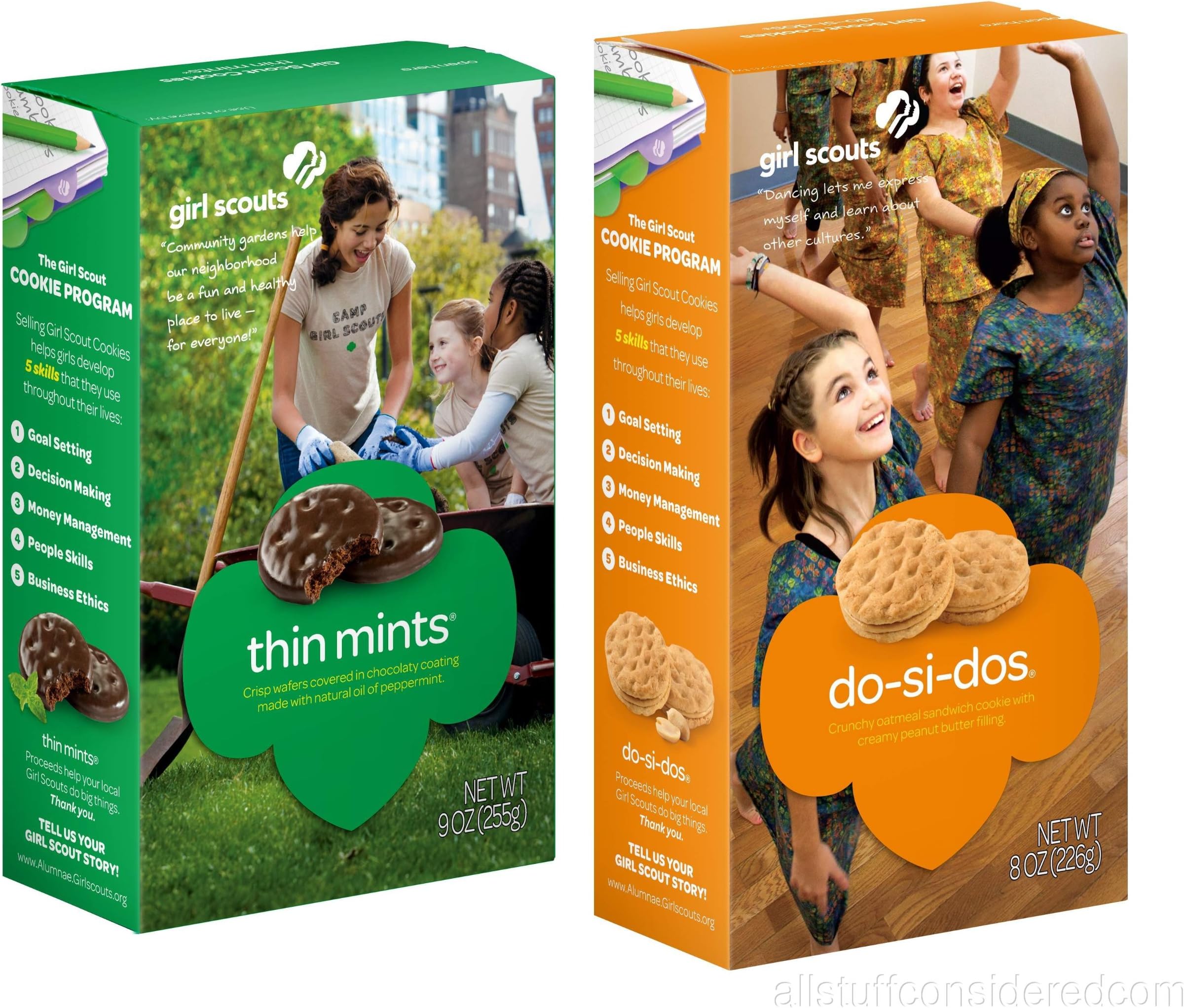 Amazon.com: One Case of Girl Scout Cookies THIN MINTS (12 Boxes in ...