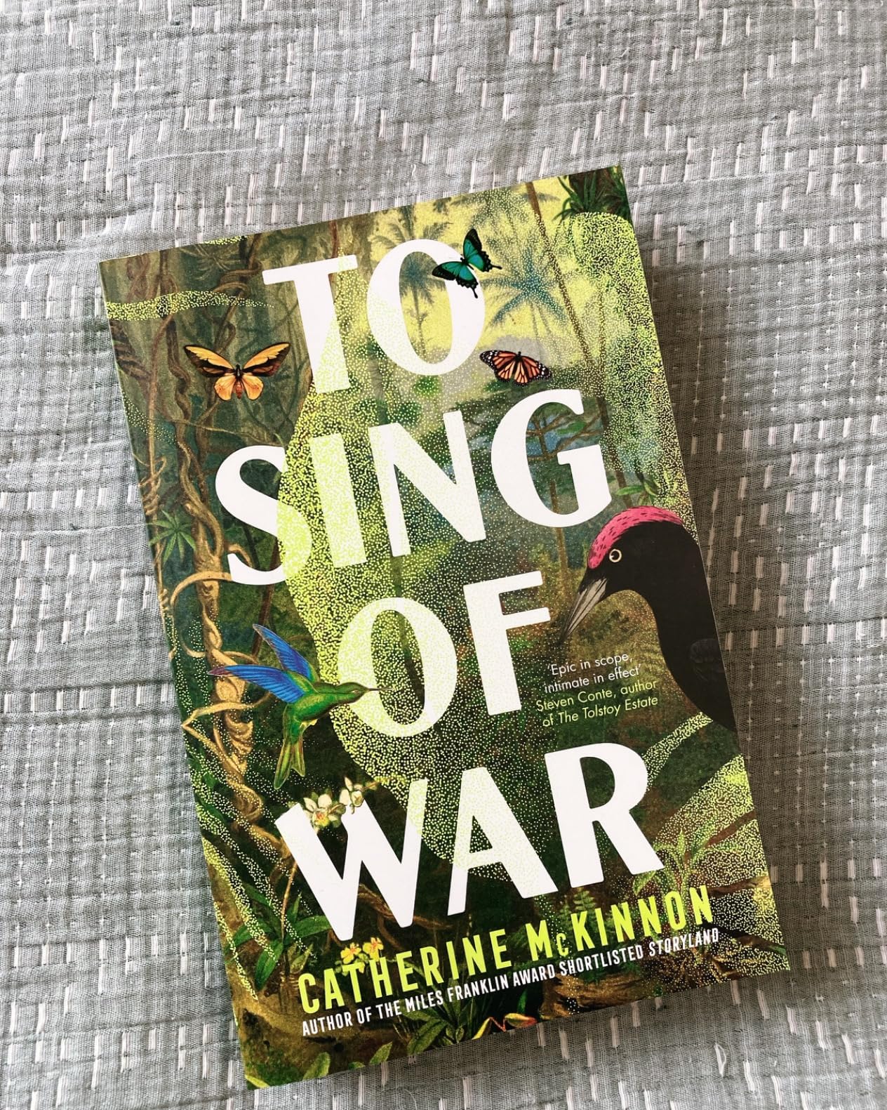 To Sing of War: The breathtaking new novel from the Miles Franklin ...