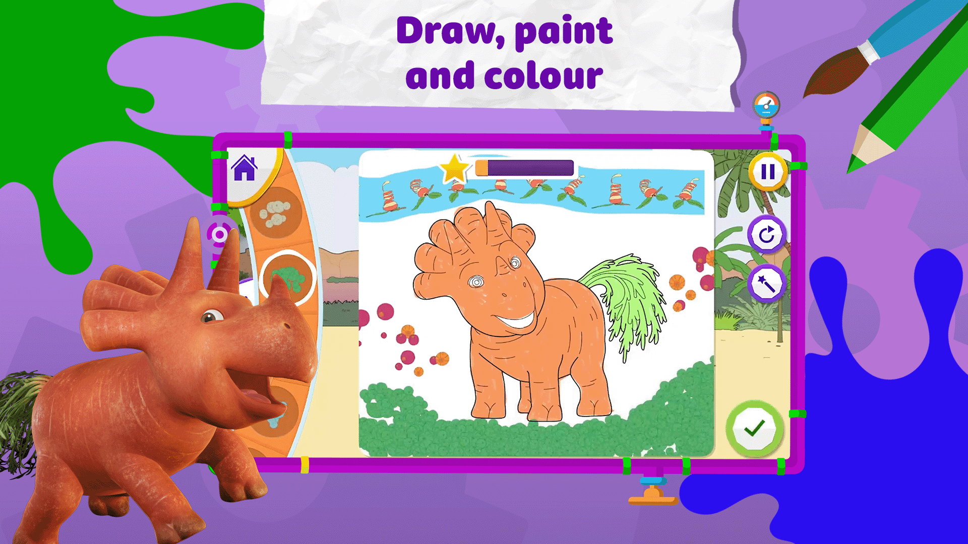 BBC CBeebies Get Creative - Build, paint and play! - App on the Amazon ...