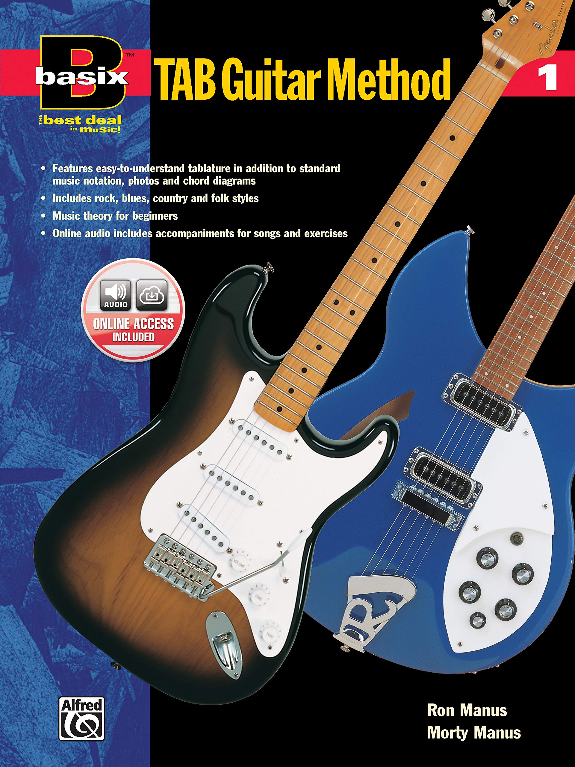 Basix Tab Guitar Method: Morton Manus, Ron Manus, Morty Manus, Manus ...