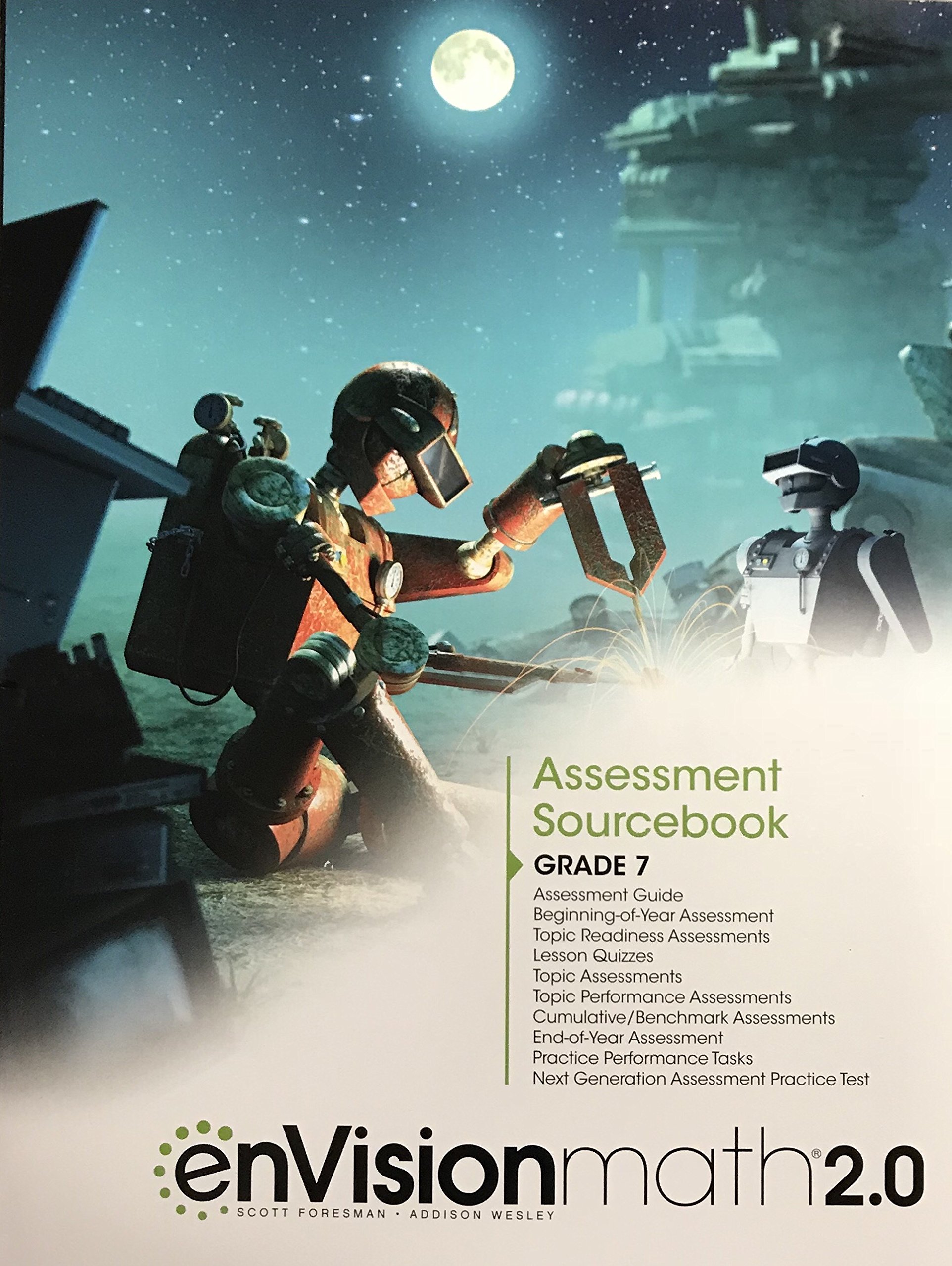 enVisionmath2.0 Assessment Sourcebook Grade 7: Pearson: 9780328885008 ...