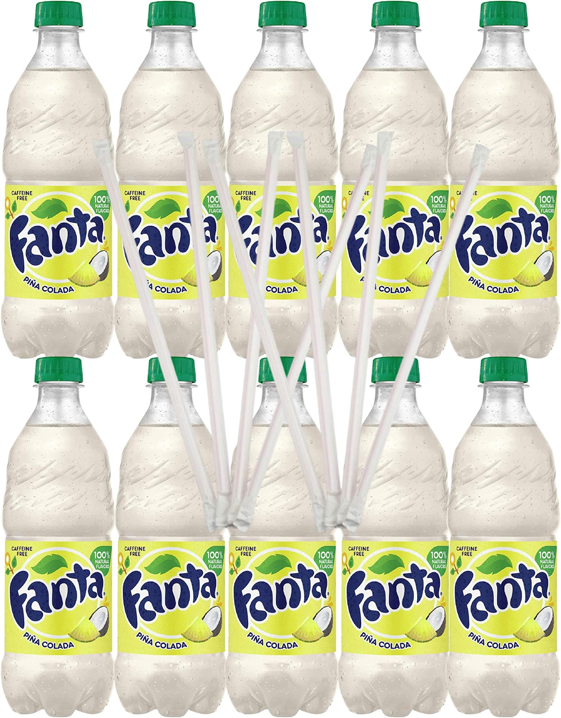 Amazon.com : Fanta Pina Colada Soda 20 Ounce, All Natural Flavors (Pack ...