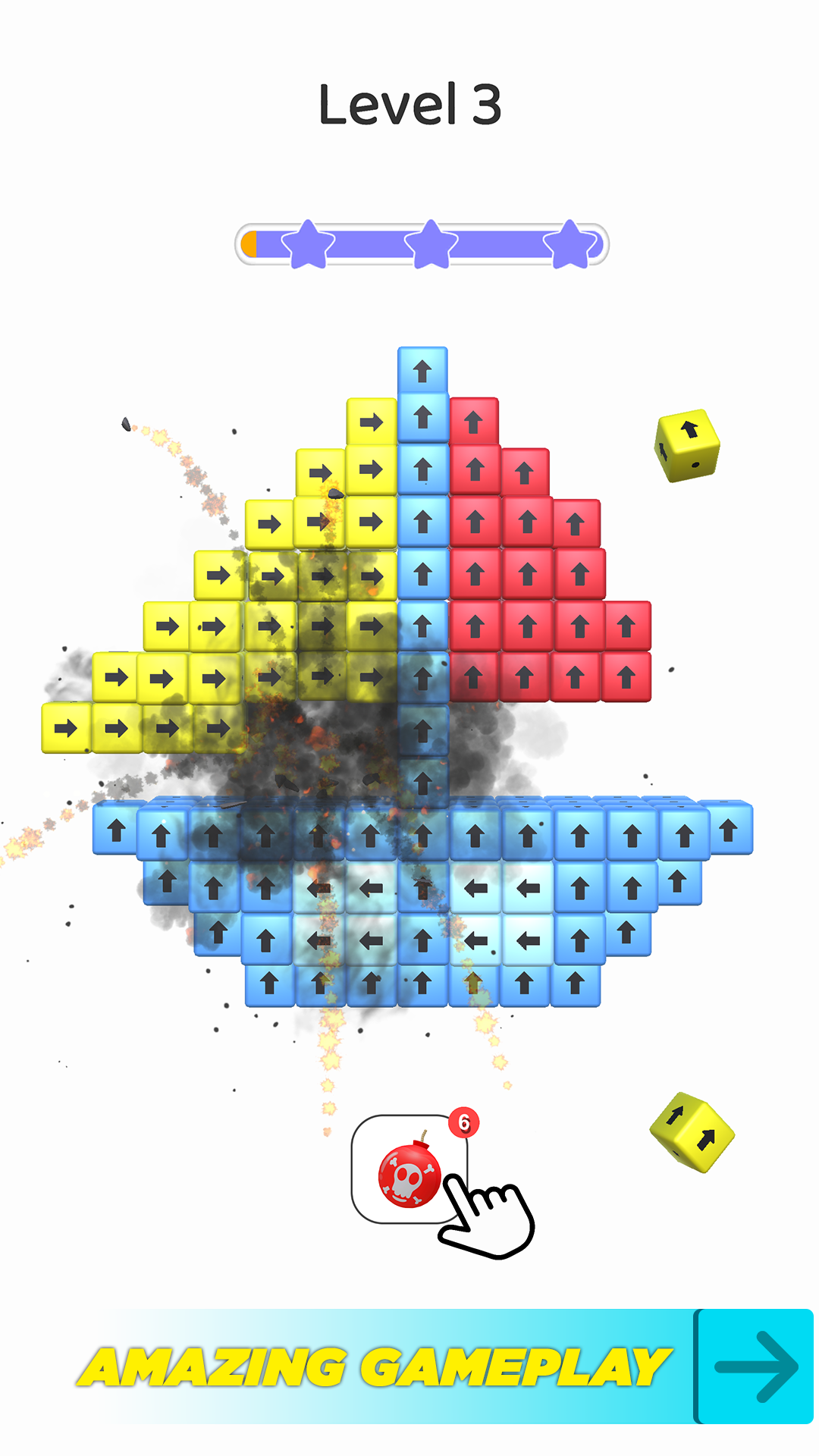 Tap away 3D puzzle - Tap Out - App on Amazon Appstore