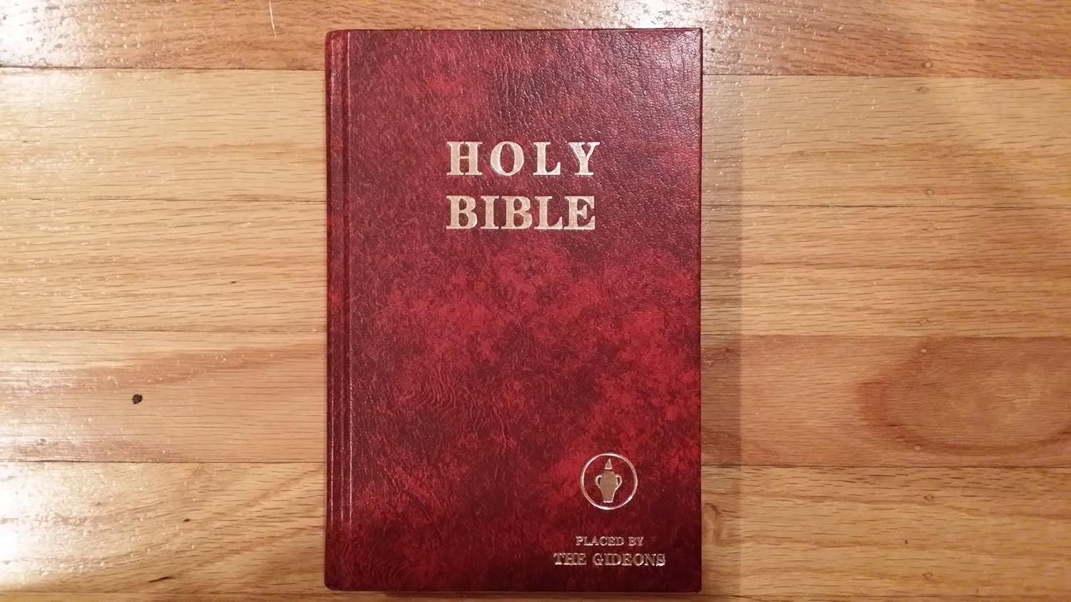 Holy Bible, Placed By the Gideons, 100 Years, 1899-1999, Hardcover ...