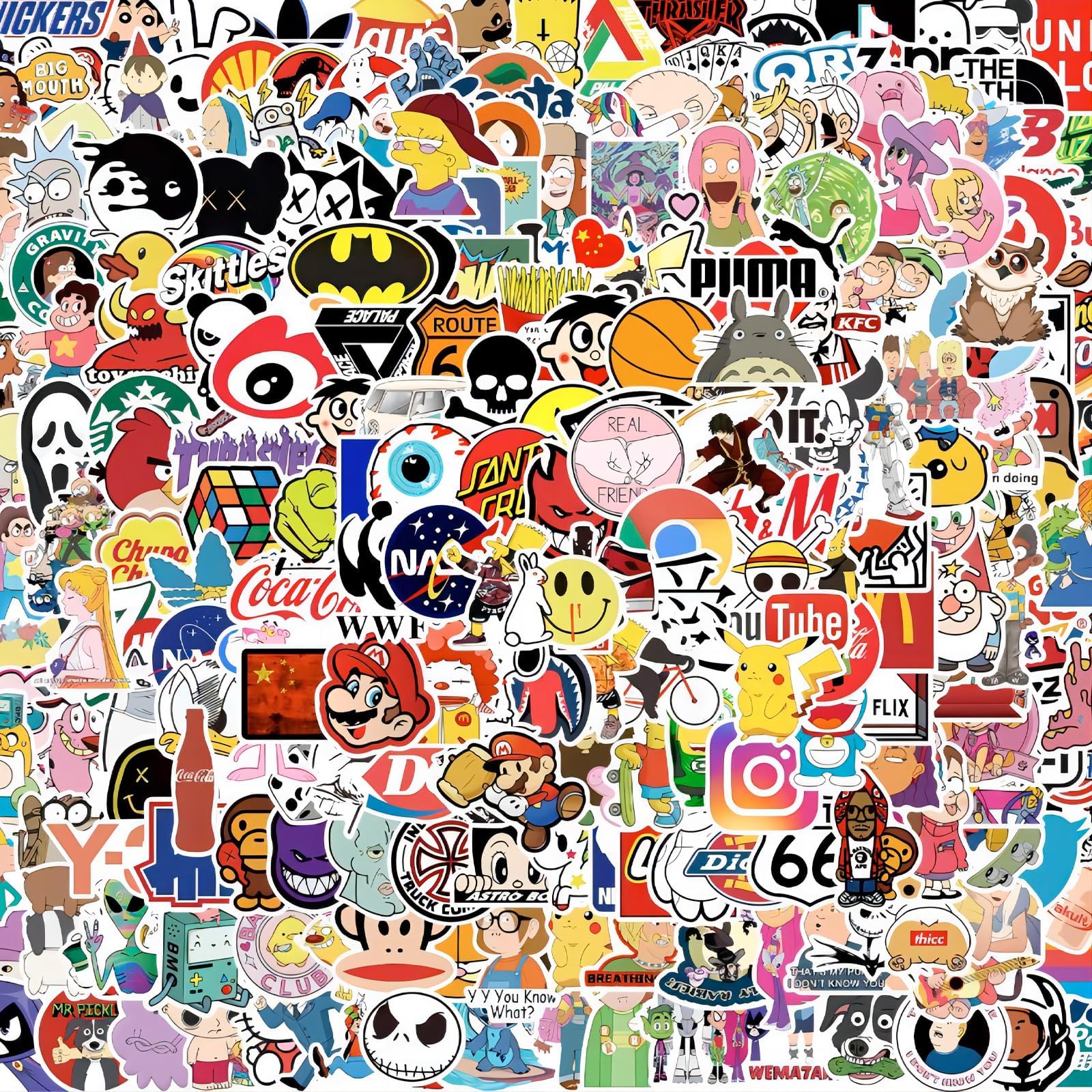 UTSAUTO Graffiti Stickers Decals Pack of 100 pcs Car Stickers ...