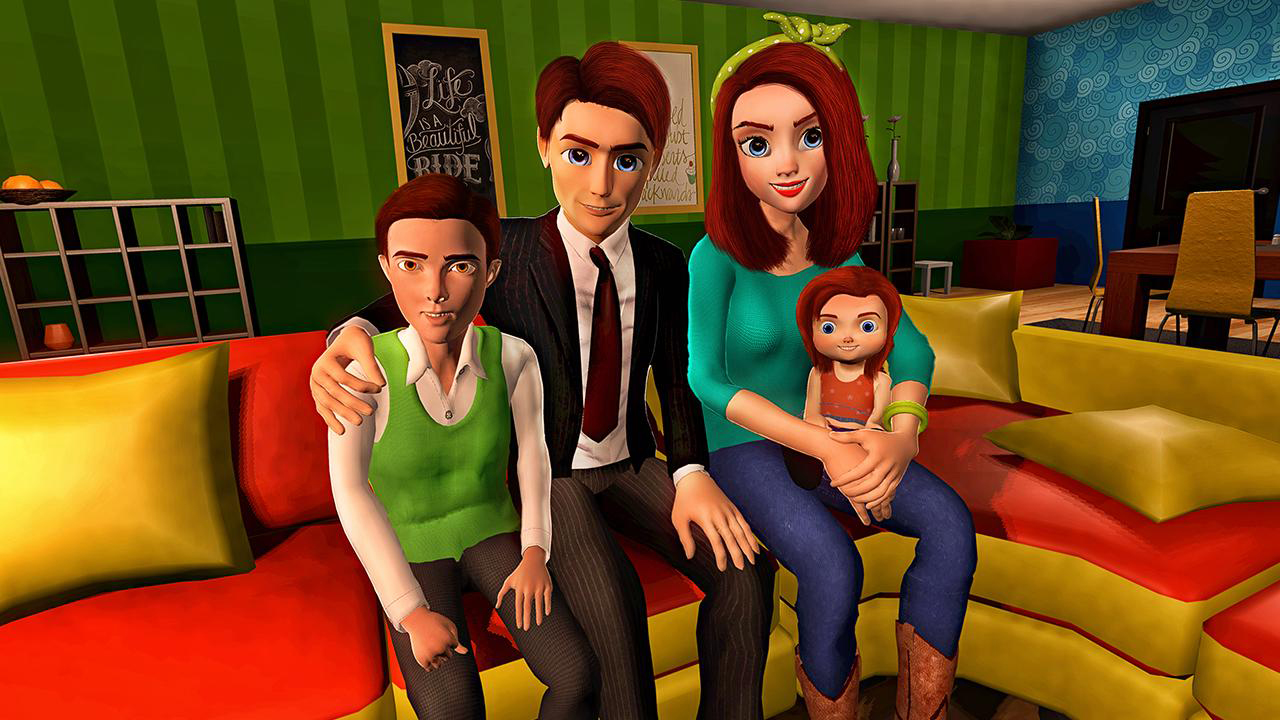 Virtual Mother Simulator 3D: Mommy Baby Care Adventure Games For Girls ...