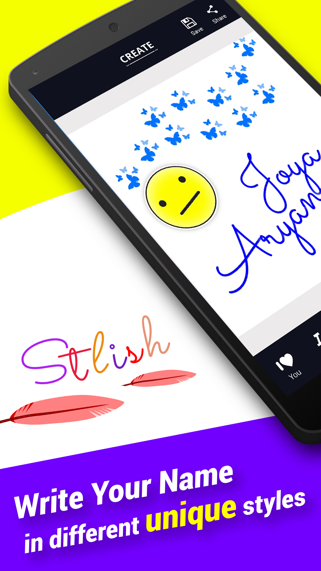 Stylish Name Maker and Quote Designs - App on Amazon Appstore