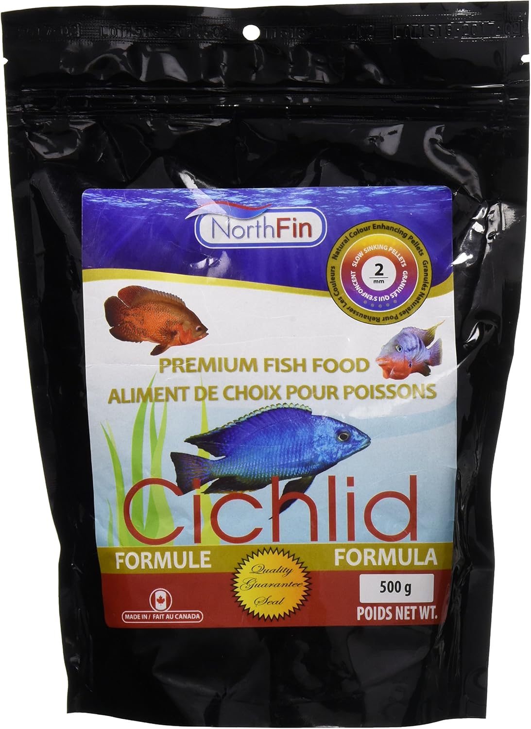 North Fin Cichlid Formula Fish Food, 500g : Amazon.ca: Pet Supplies