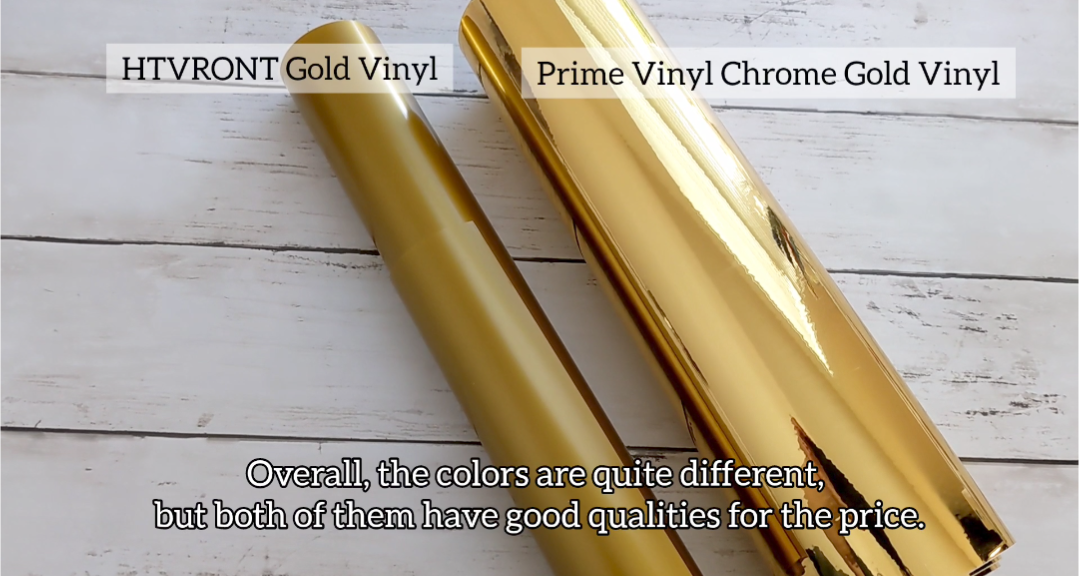 Watch Which gold vinyl is best for your project? #thisorthat on Amazon Live