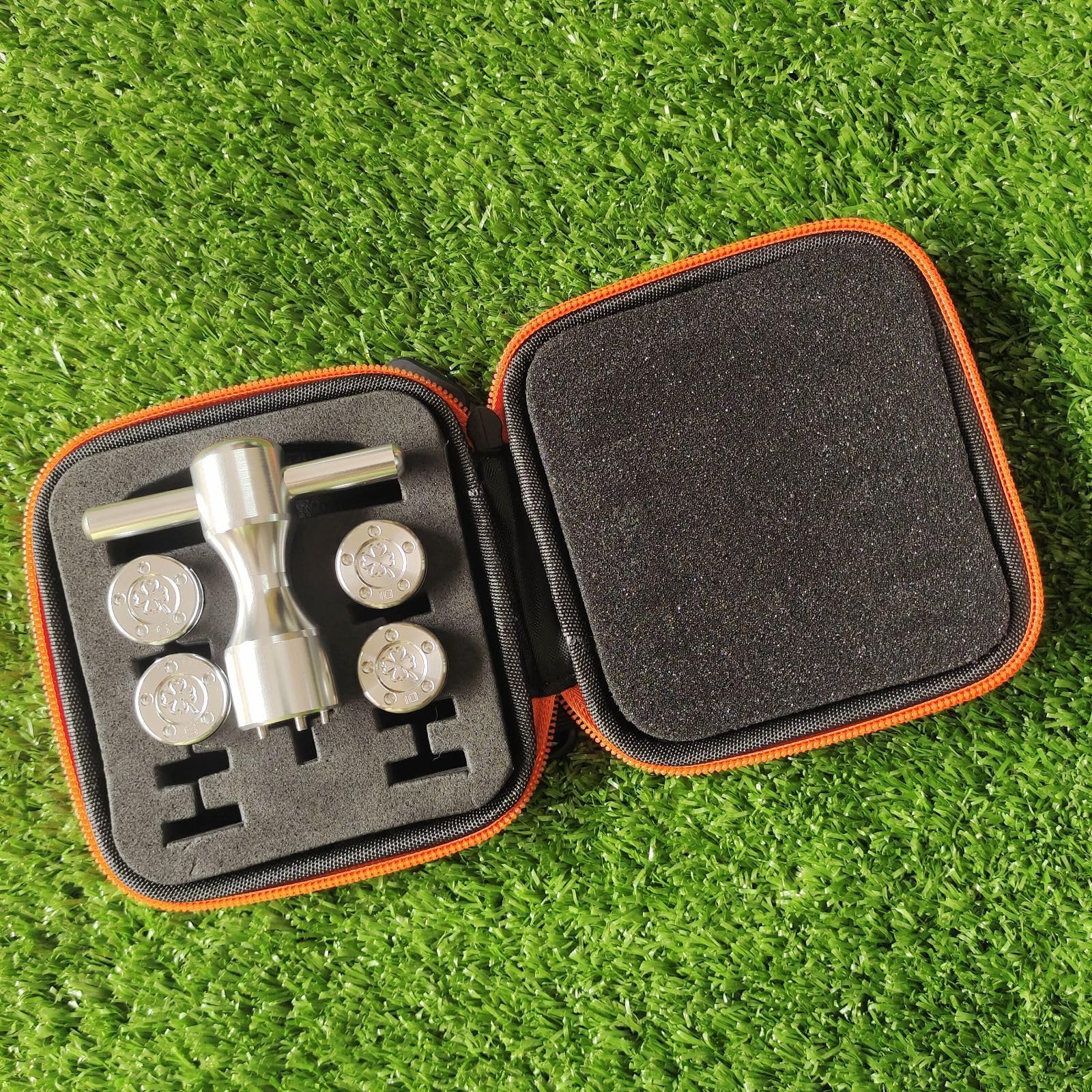 Amazon.com: 4pcs/set Silver Clover Golf Weights Wrench Tool Kit for ...