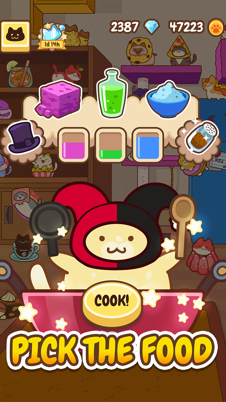 Baking of: Food Cats - Cute Kitty Collecting Game - App on Amazon Appstore