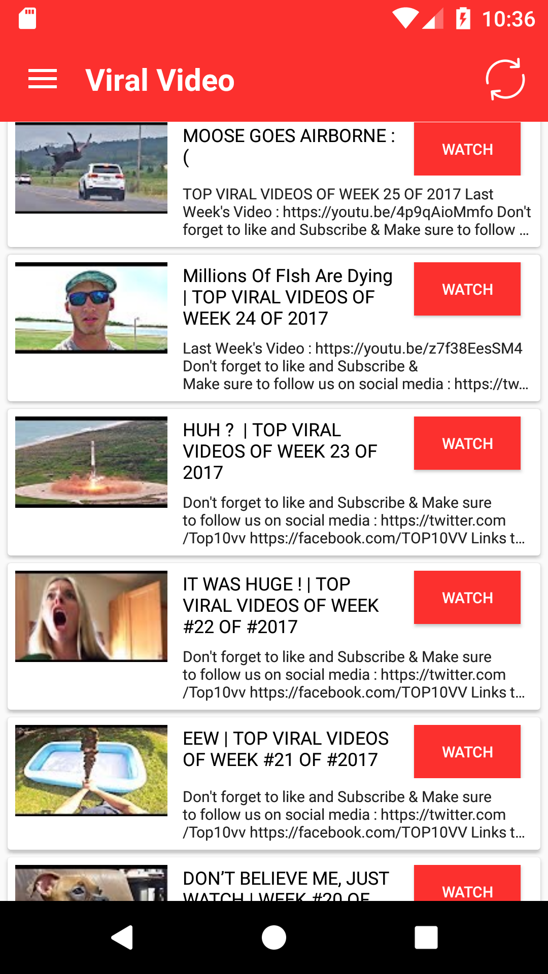 Viral Videos - App on Amazon Appstore