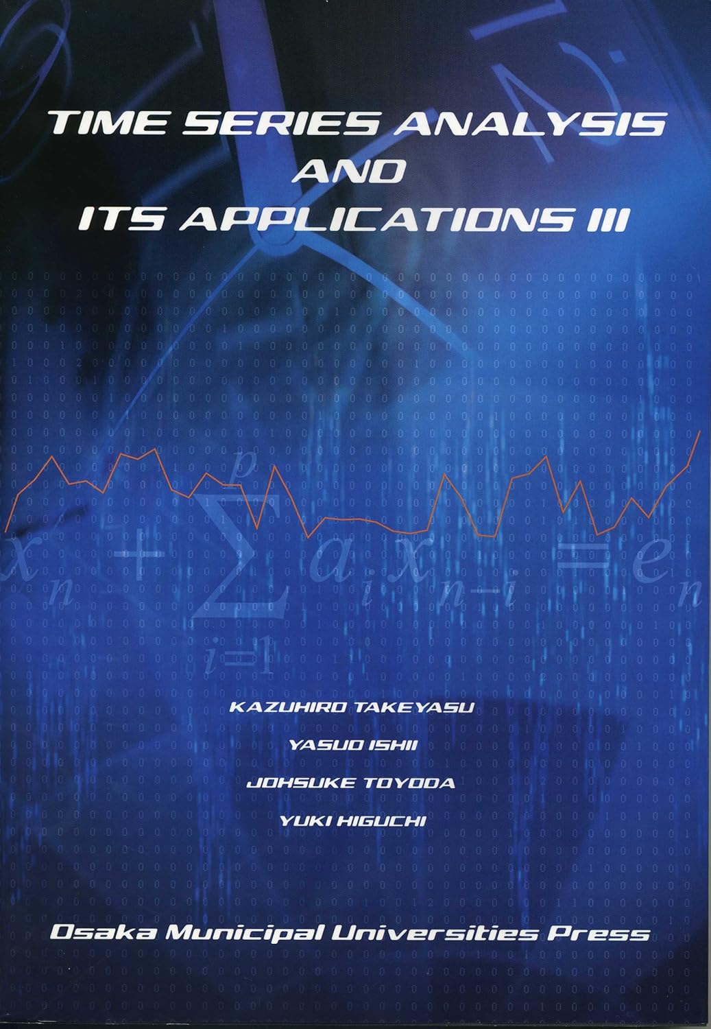 TIME SERIES ANALYSIS AND ITS APPLICATIONS III: Amazon.co.uk ...
