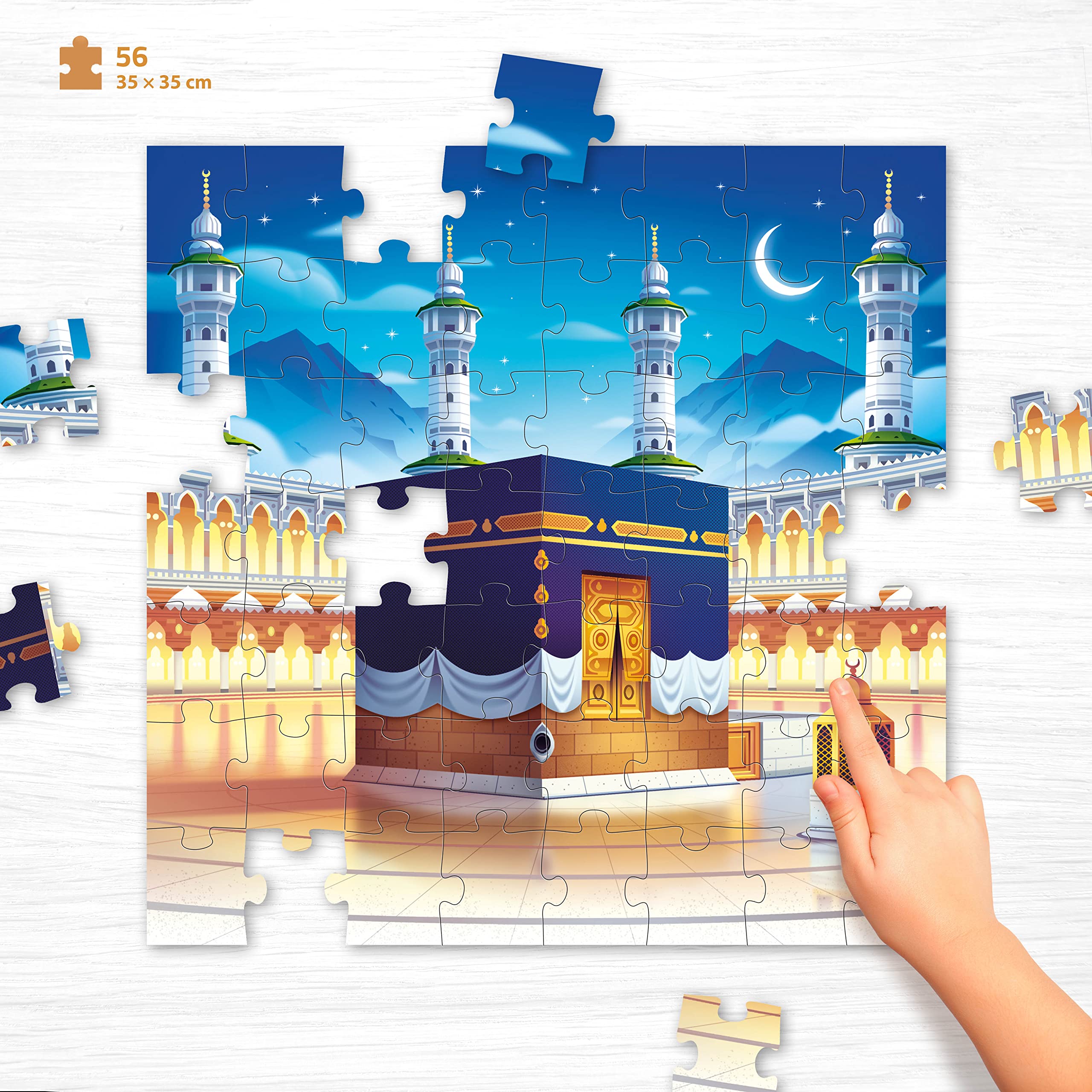 Puzzle Architettura Moschea TigerZilla Puzzle 3D Della Kaaba Della ...