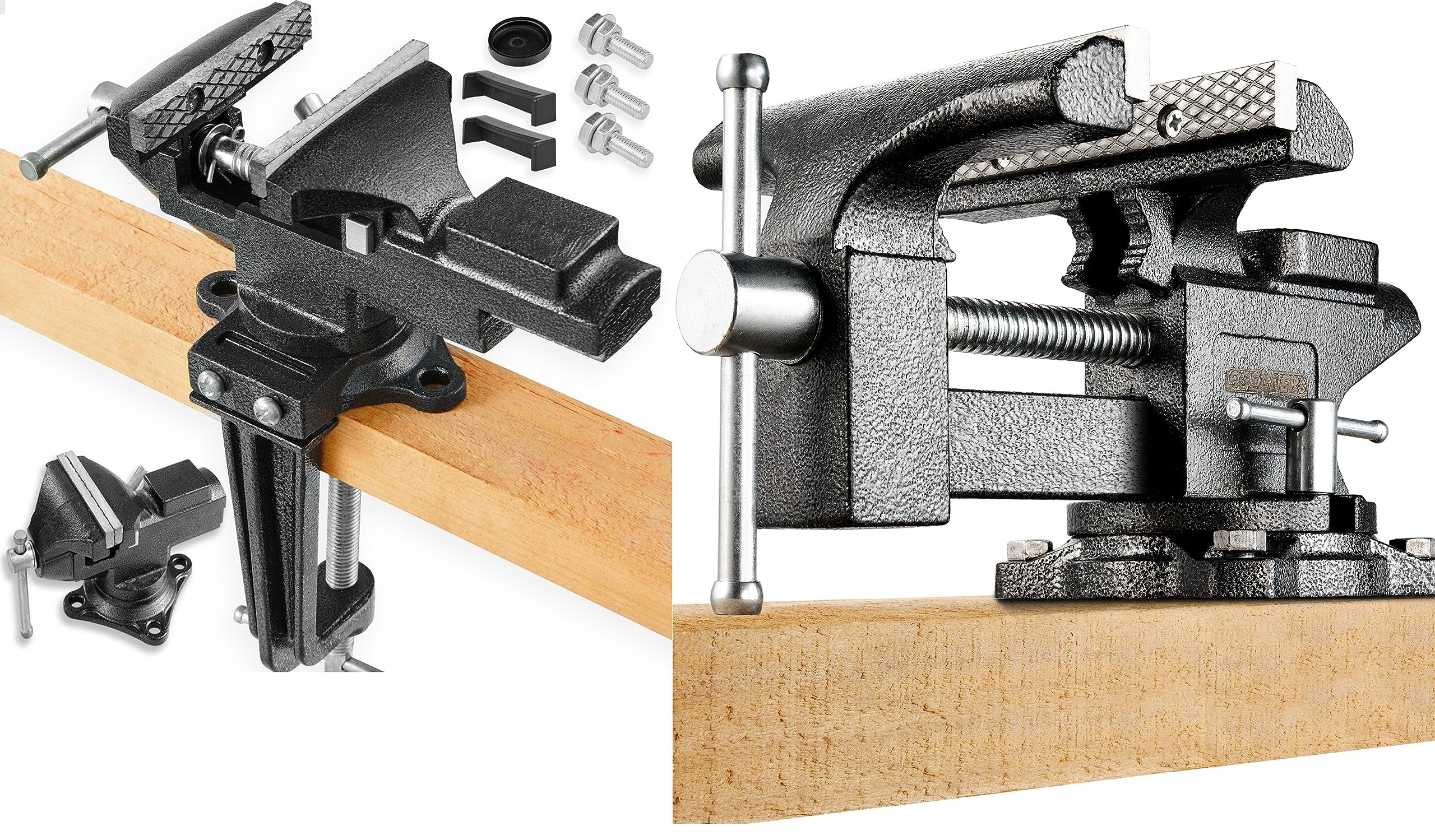 6'' Bench Vise and 3.3'' Table Vise - Amazon.com