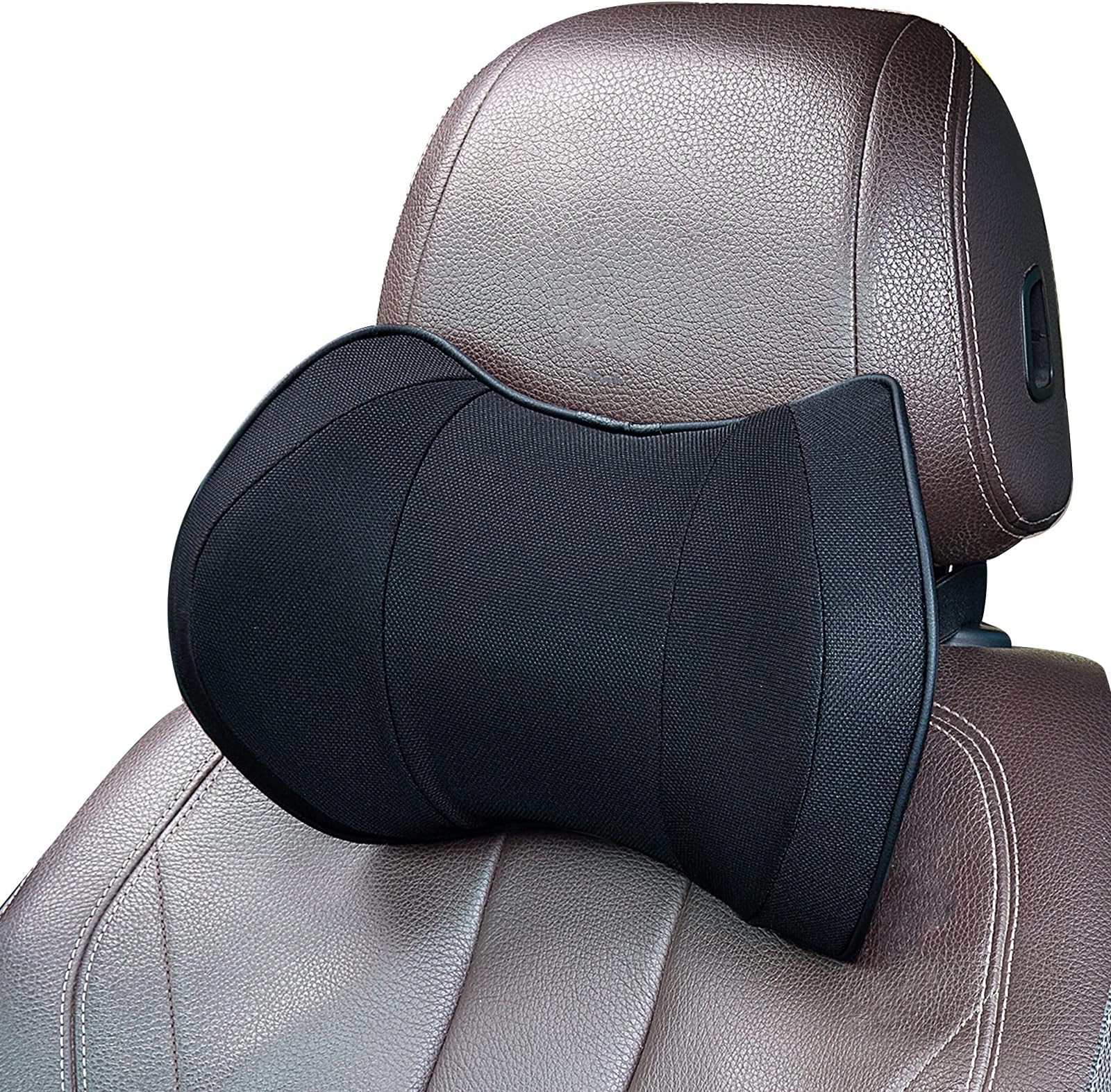 ZATOOTO Car Headrest Pillow Memory Foam Car Neck Pillow, Car Seat Head ...