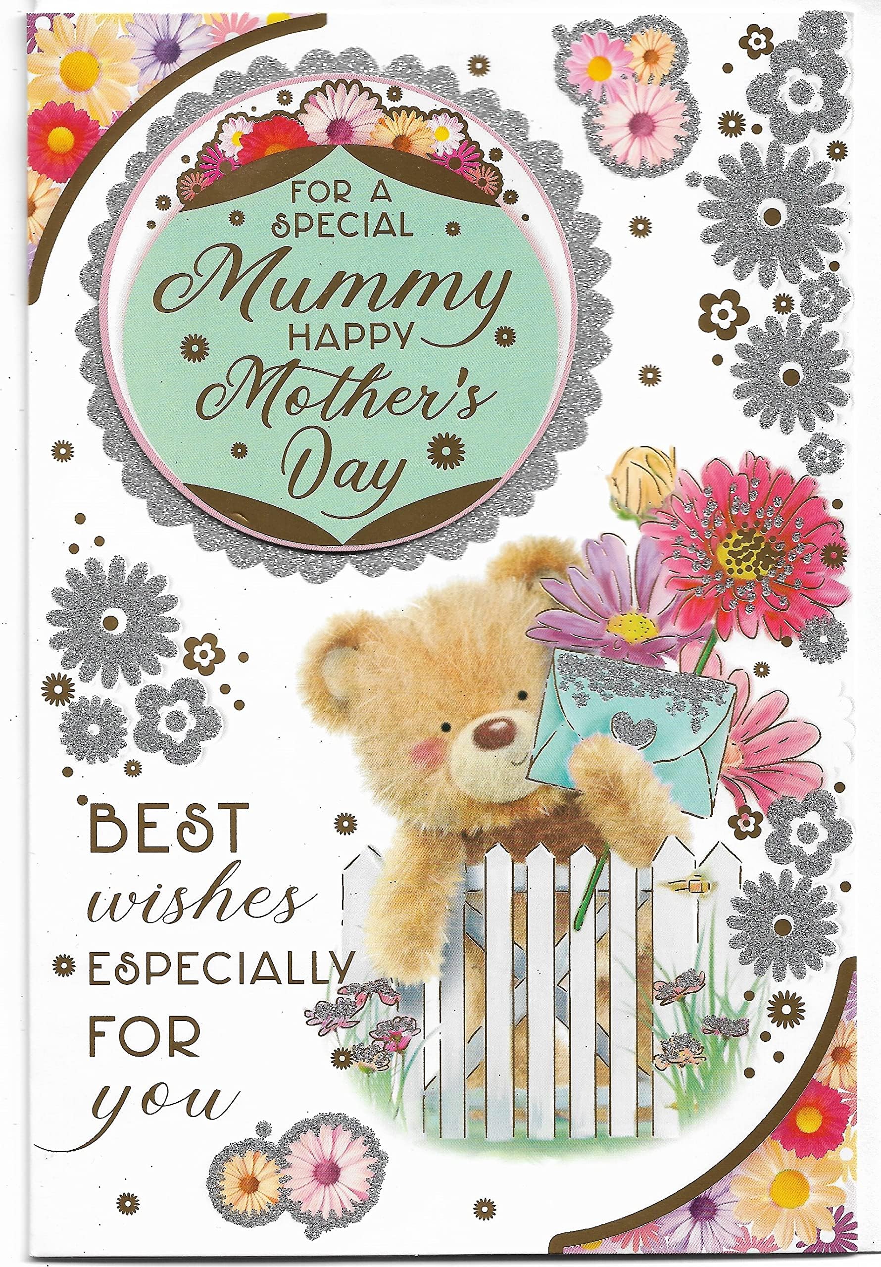 Mothers Day Card For Mummy 23 x 15 Cm (9 x 6 inches) For A Special ...