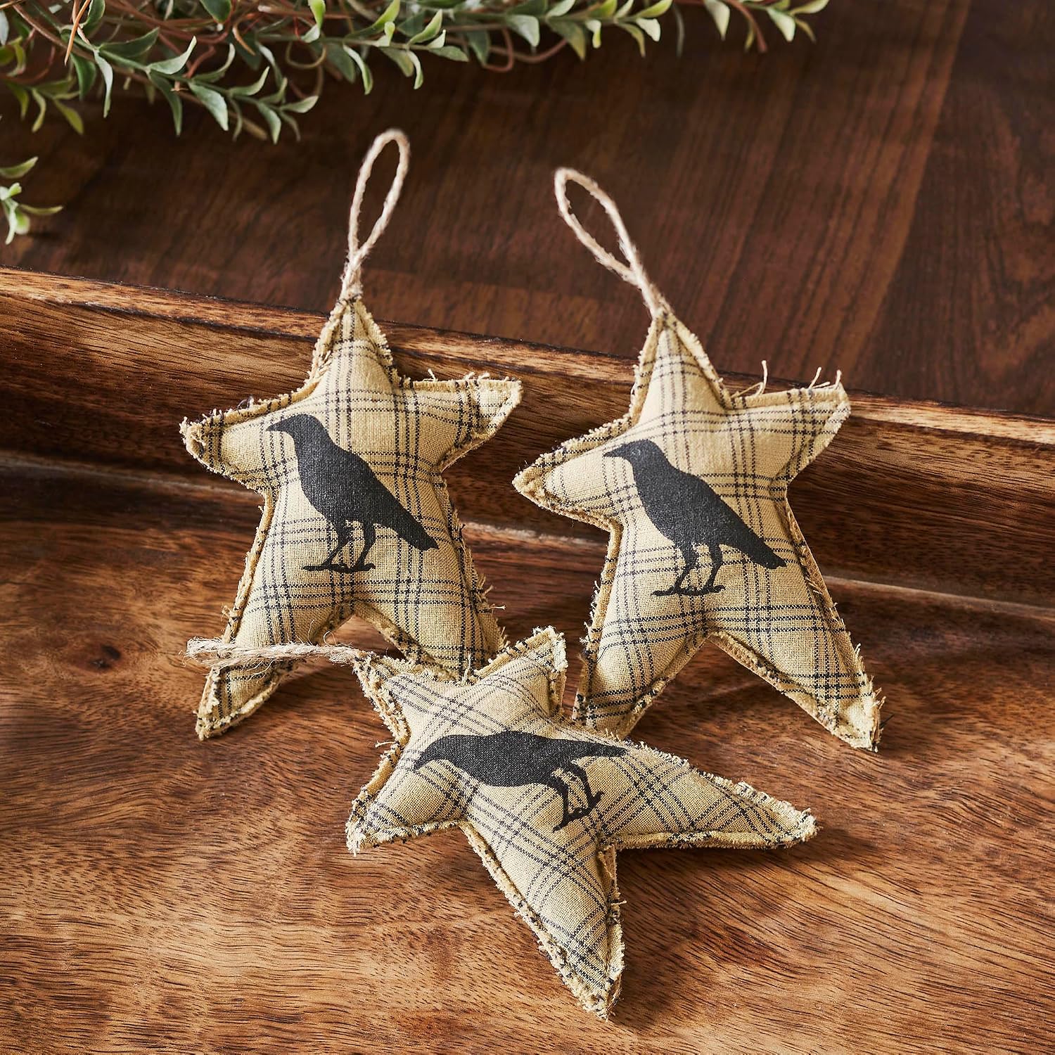 Amazon.com: VHC Brands Raven Harvest Primitive Star Bowl Filler Set of ...