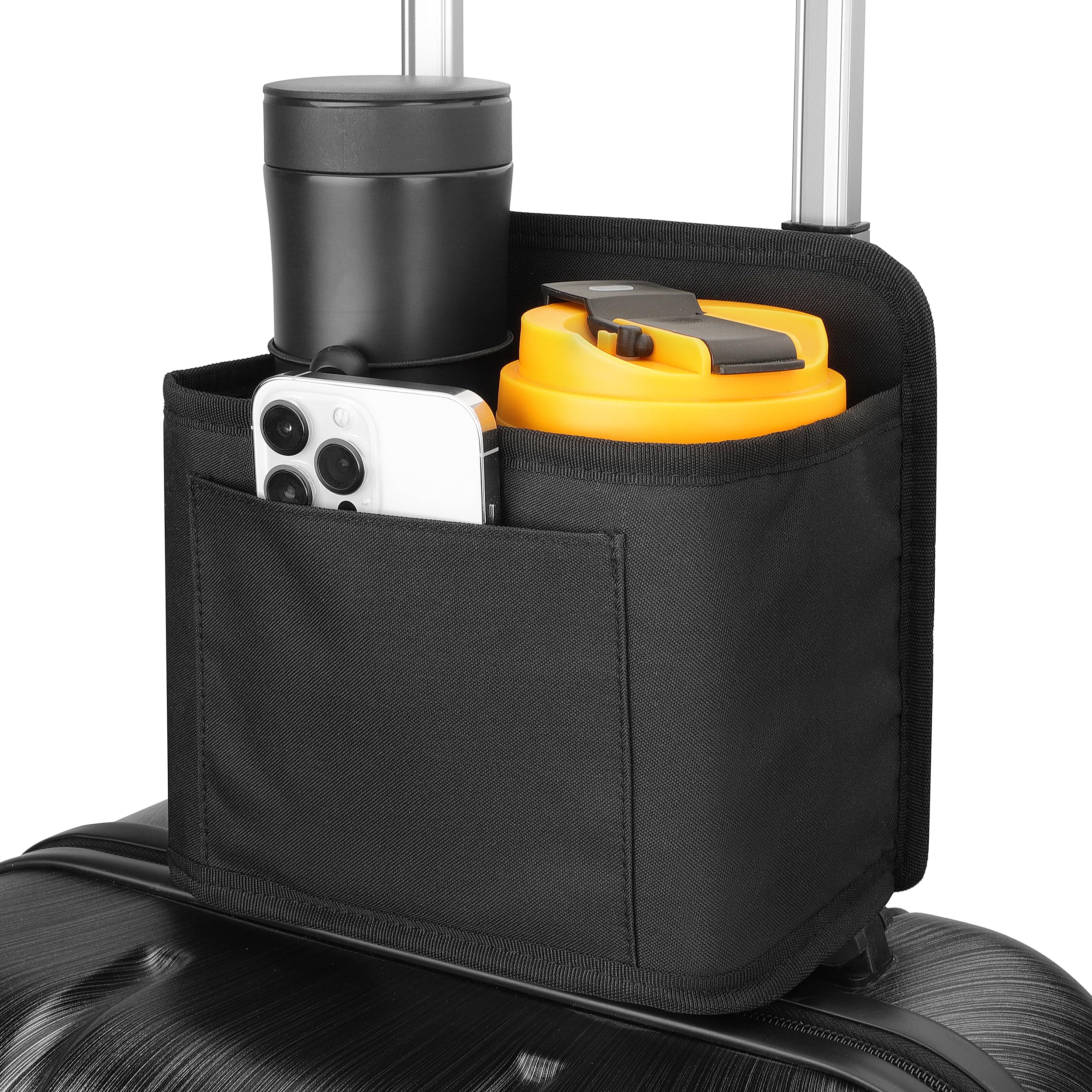 Amazon.com: YOOFAN Luggage Cup Holder for Suitcases – Convenient Travel ...