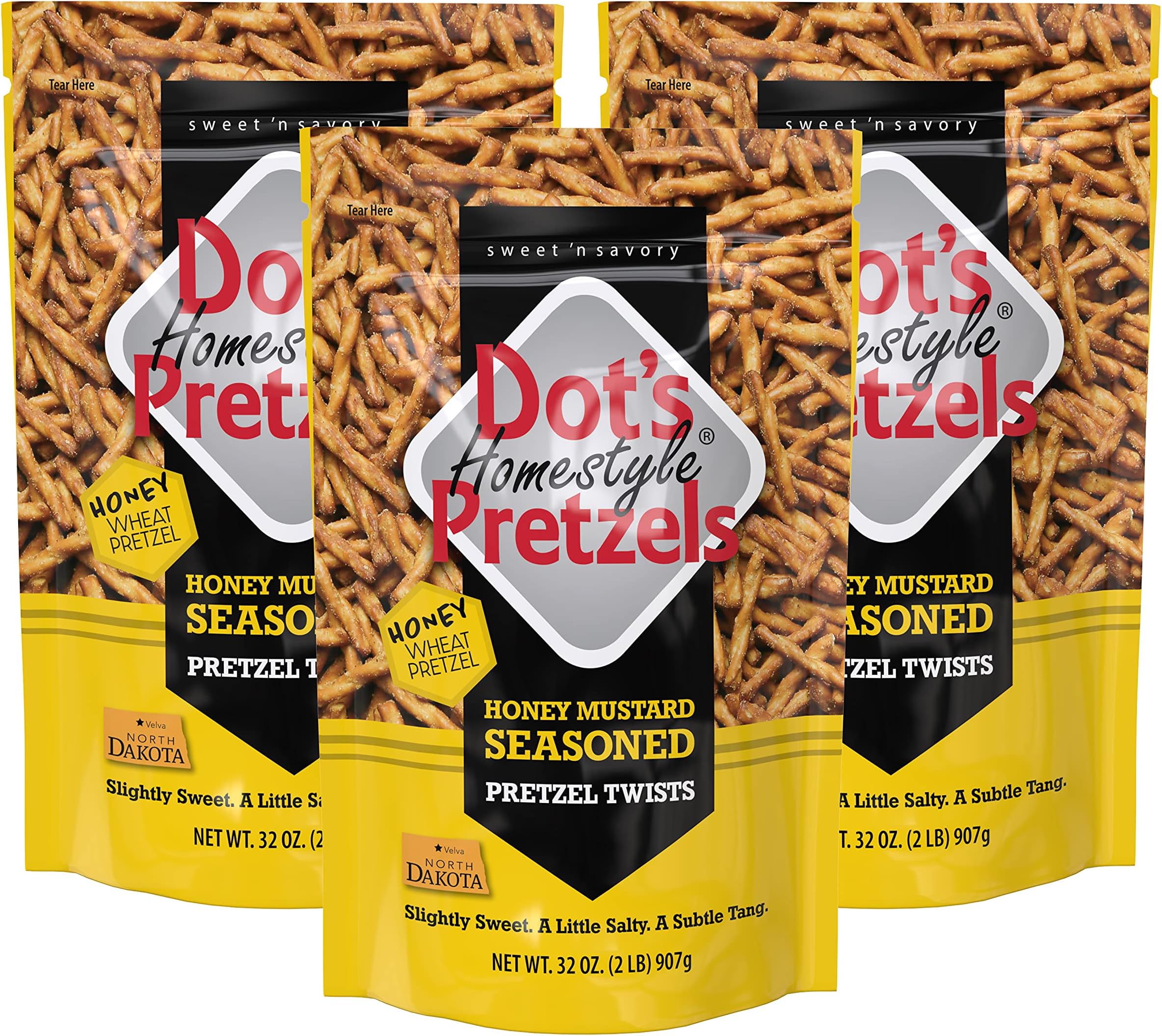 Amazon.com : Dot's Homestyle Pretzels - 2 Pound Bag (Pack of 2 ...