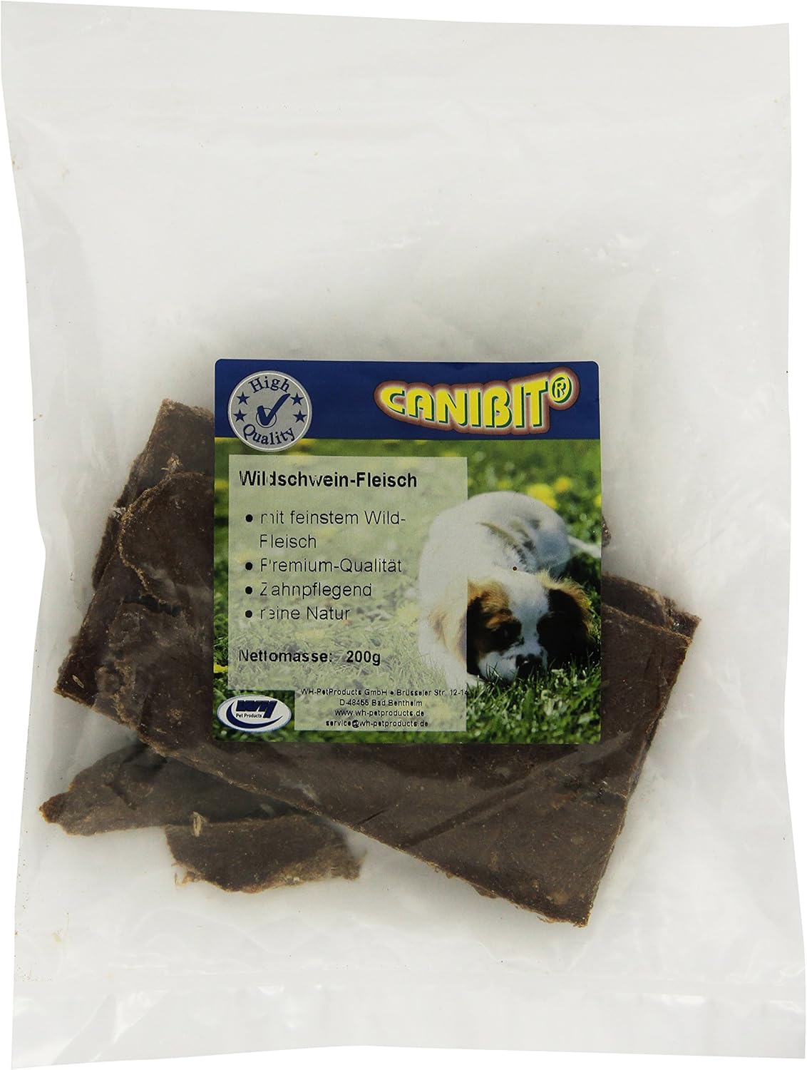 Canibit Wildschweinfleisch für Hunde, 1er Pack (1 x 200 g) : Amazon.de ...