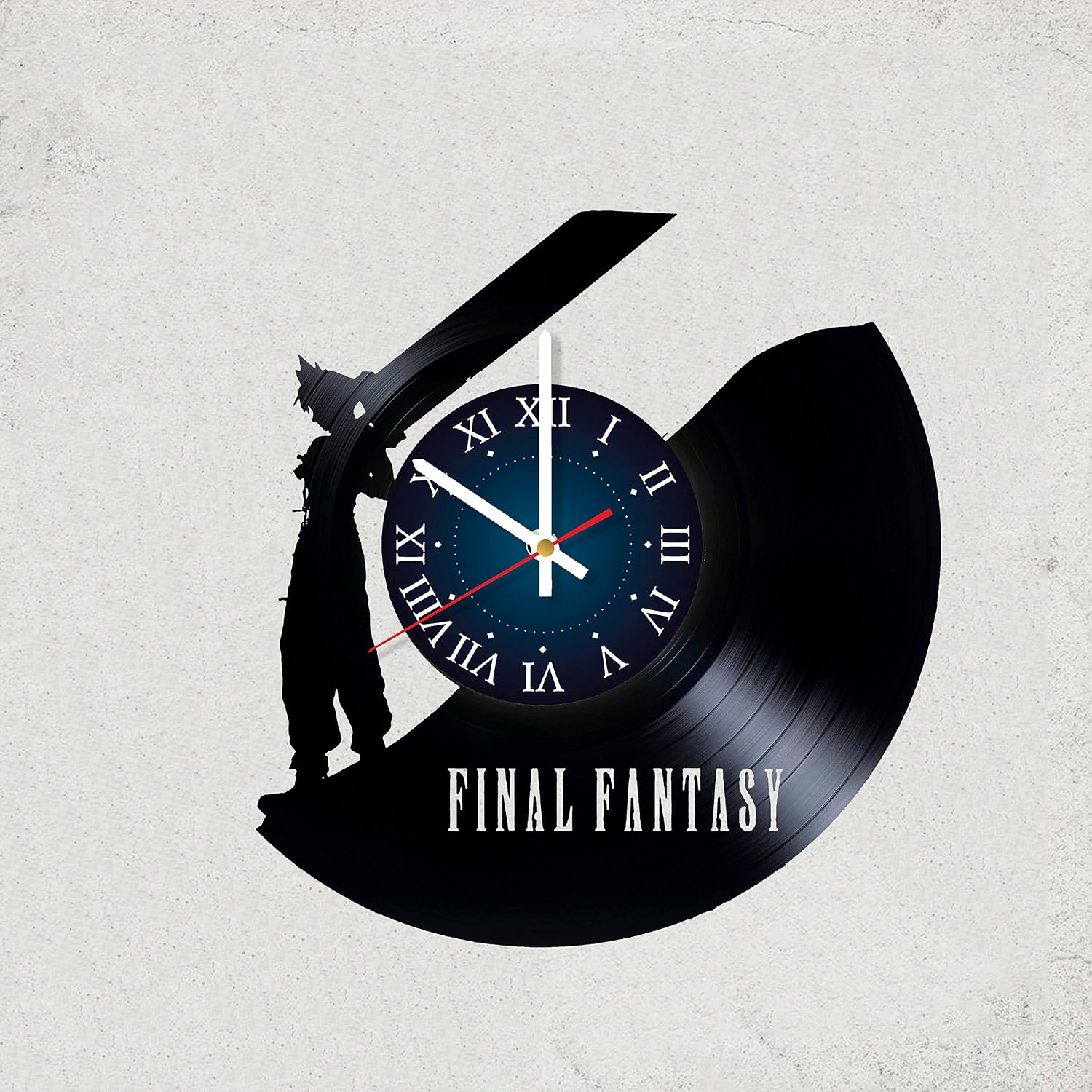 Amazon.com: Final Fantasy XV Vinyl Record Wall Clock - Bedroom or ...