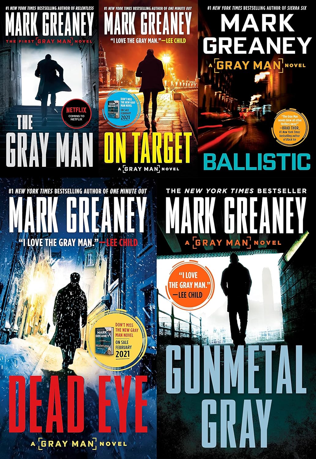 A Gray Man Novel Series 1 -5 Books Collection Set By Mark Greaney 5 ...