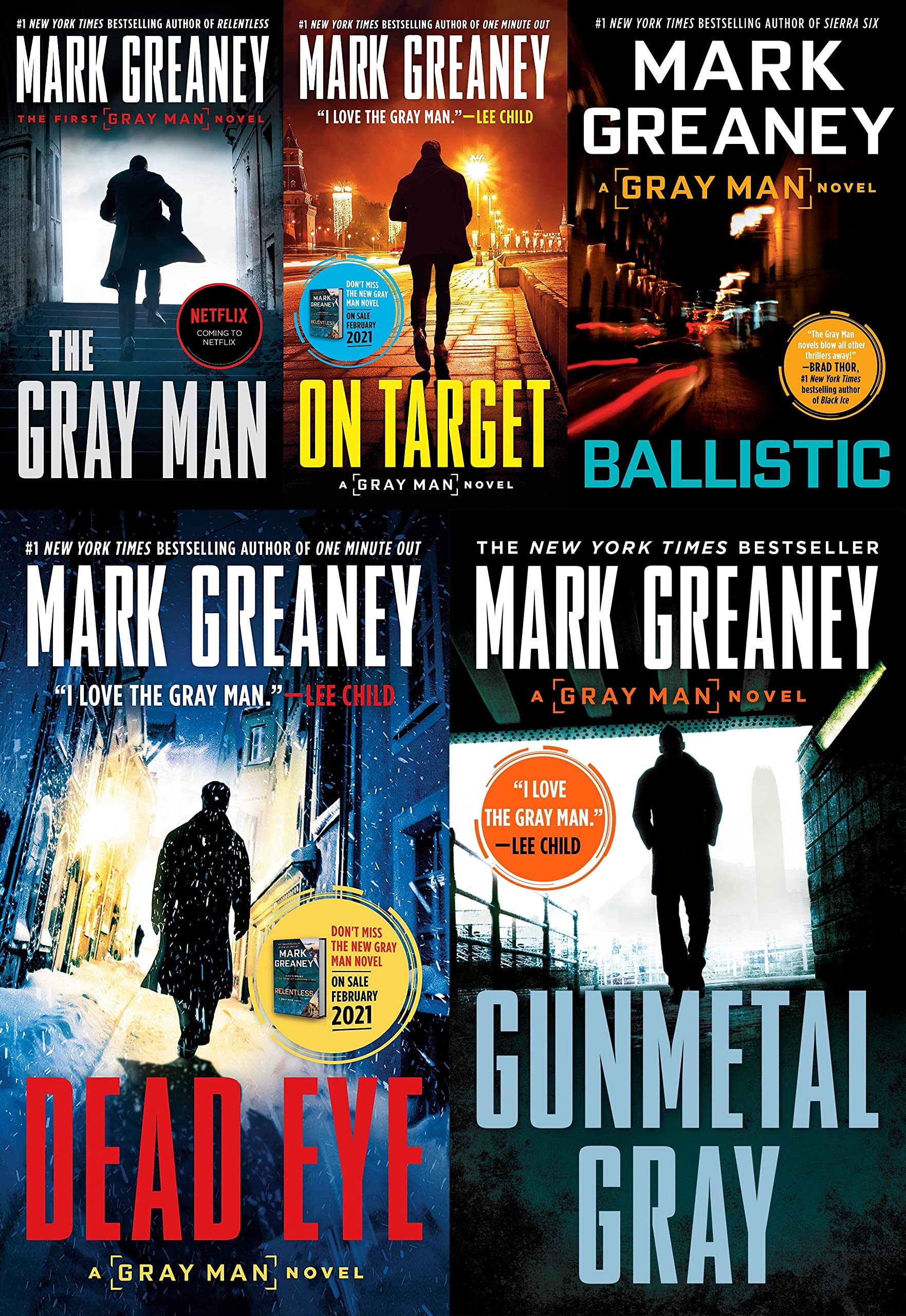 A Gray Man Novel Series 1 -5 Books Collection Set By Mark Greaney 5 ...