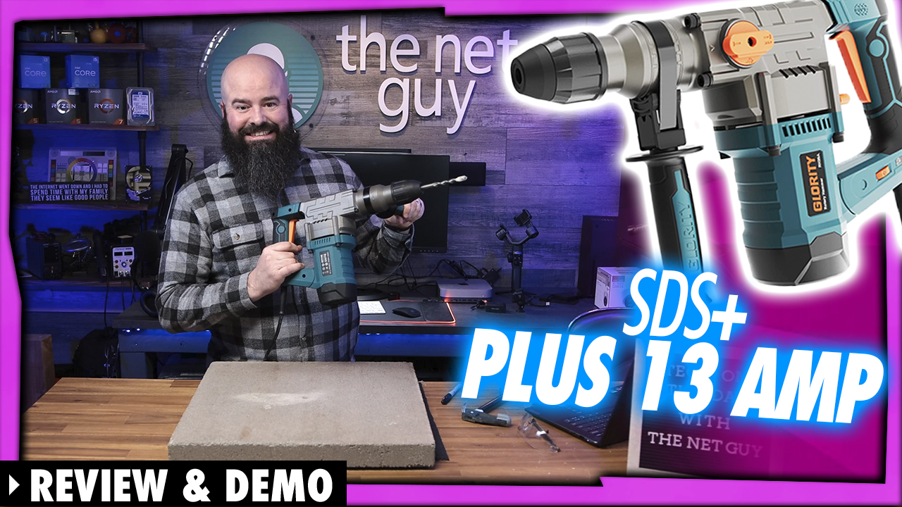 Watch SDS Plus Rotary Hammer Drill is TOUGH and STRONG! on Amazon Live