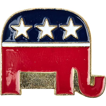 Amazon.com: US Flag Store Republican Lapel Pin : Clothing, Shoes & Jewelry