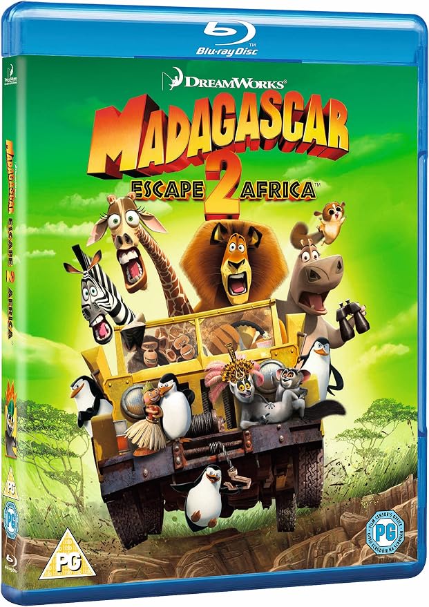 Madagascar: Escape 2 Africa [Blu-ray] | Amazon.com.br