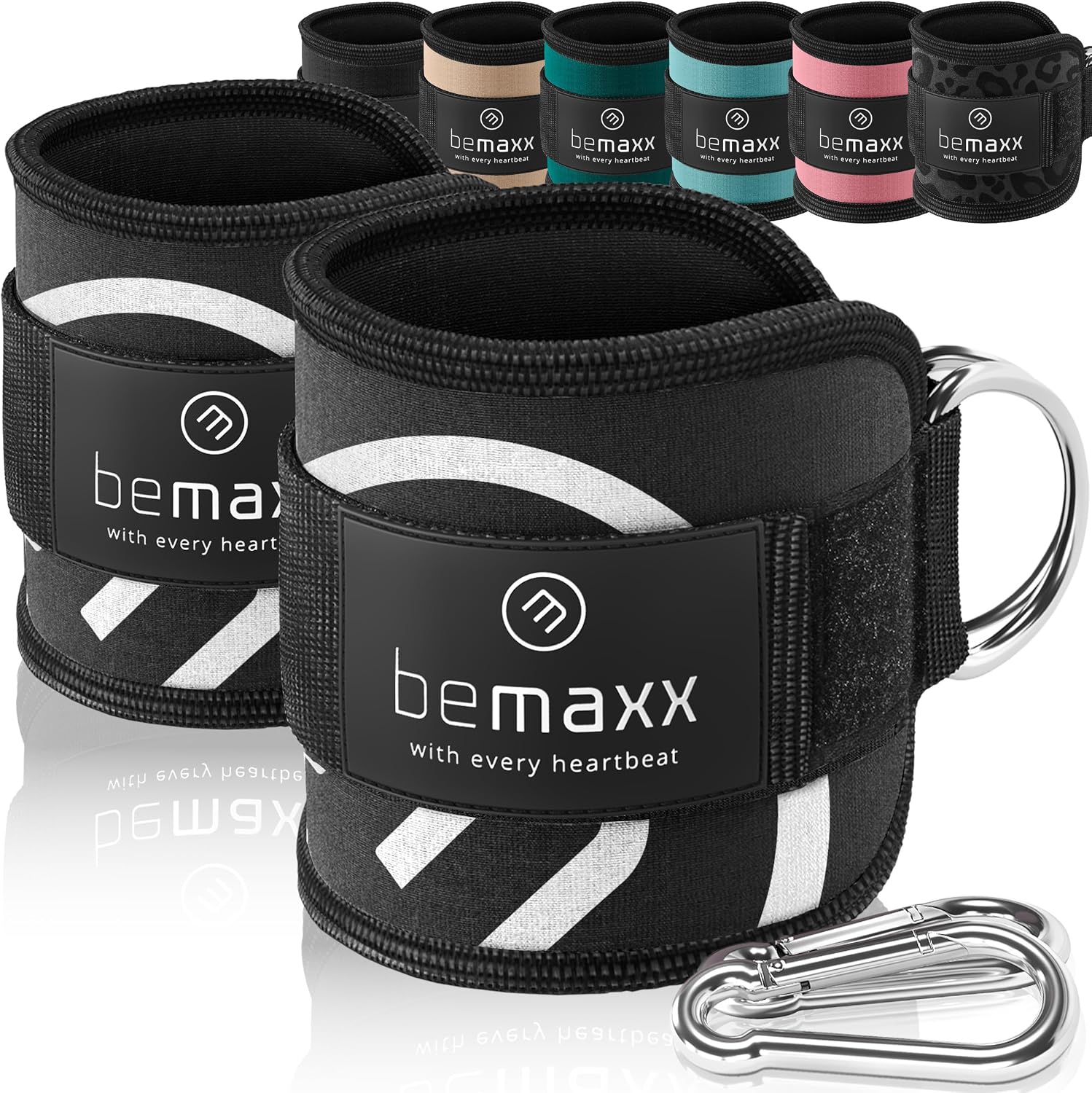 2 Sangles de Cheville pour Musculation + Guide E-Book | Poids de ...