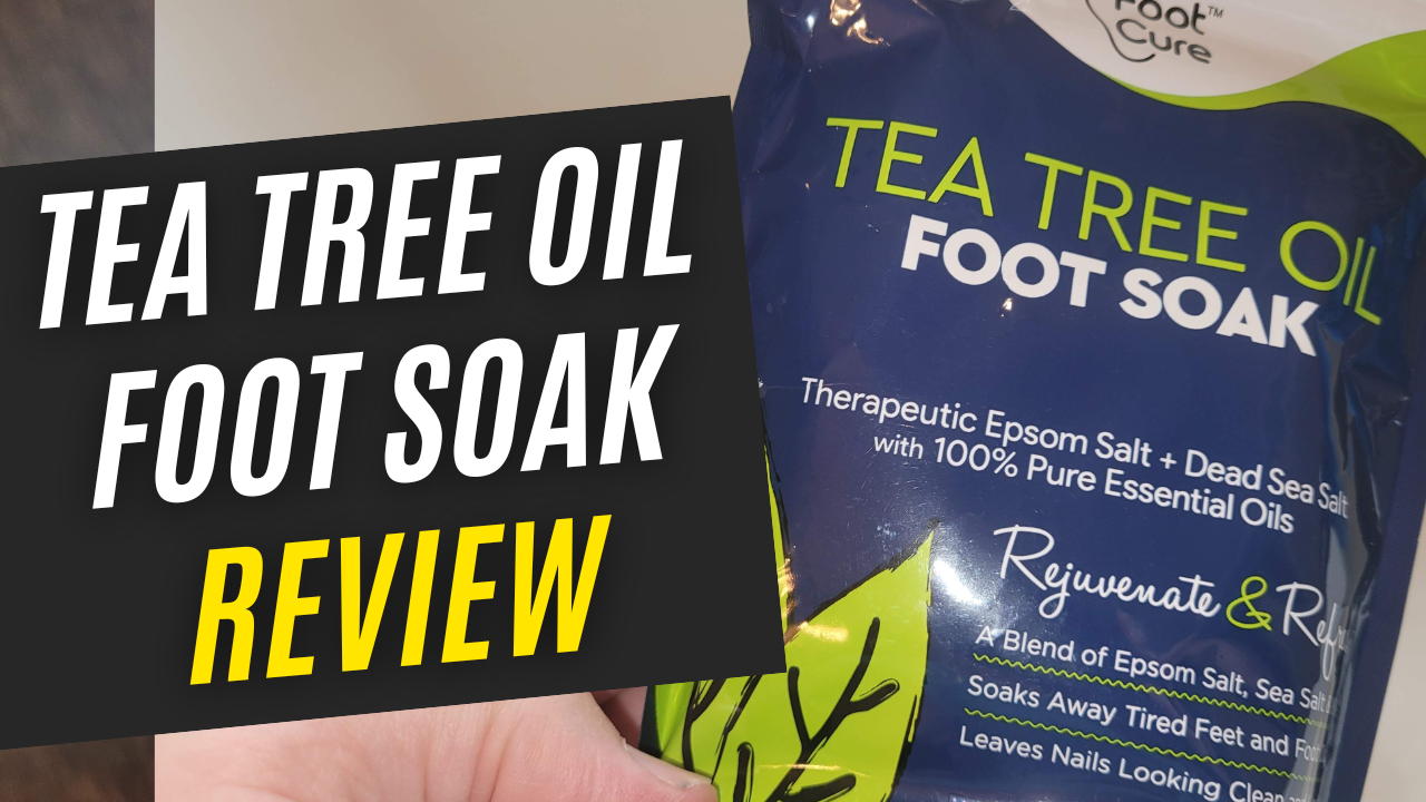 Watch Tea Tree Oil Foot Soak with Epsom Salt Review on Amazon Live