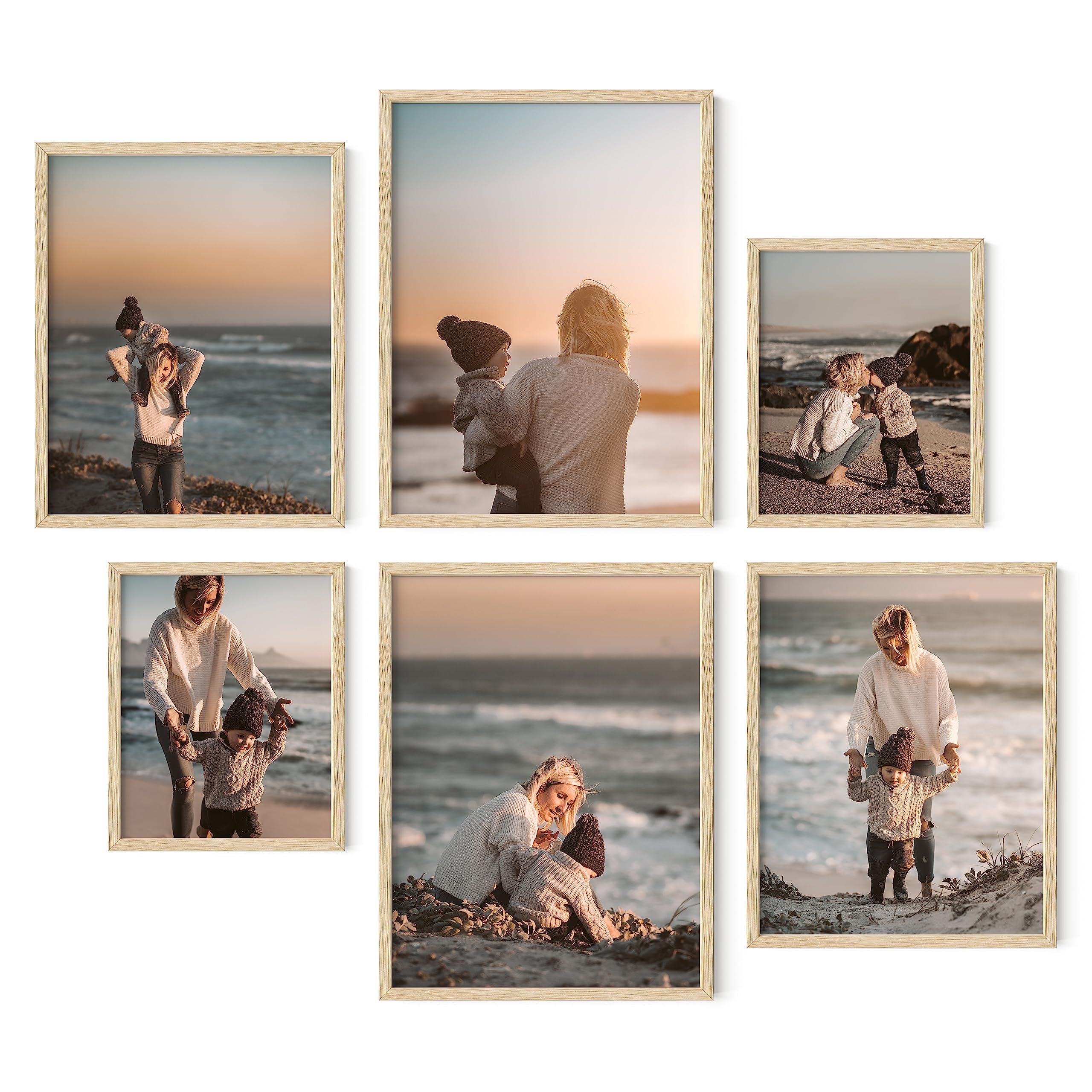 Amazon.com: HAUS AND HUES Create Your Own Custom Gallery Wall Art ...