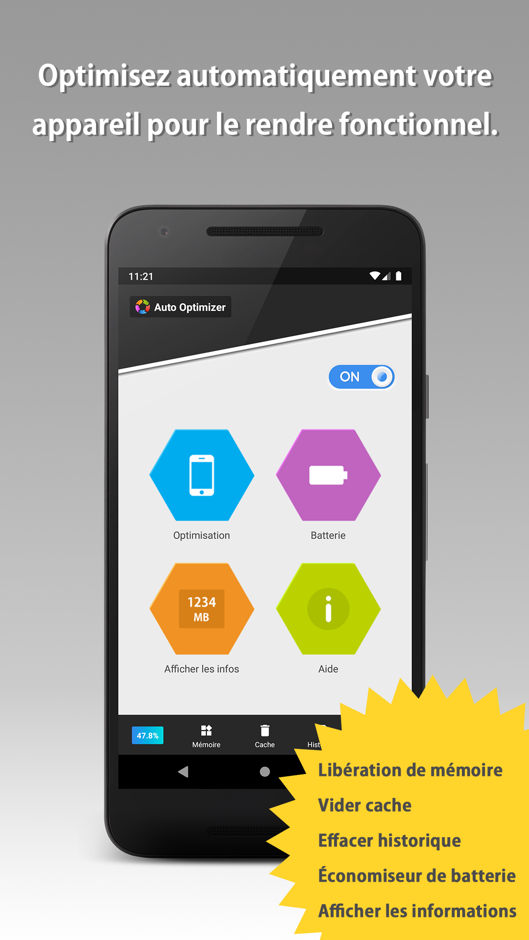 Auto Optimizer:Amazon.fr:Appstore for Android