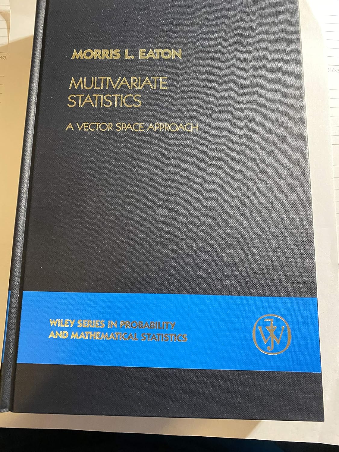 Amazon.com: Multivariate Statistics: A Vector Space Approach (Wiley ...