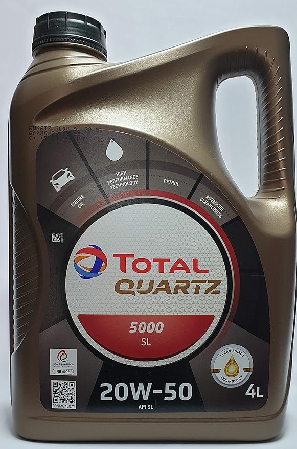 Total Quartz 5000 Sl 20w50 - Passenger Car Motor Oil - 4 L : Buy Online ...