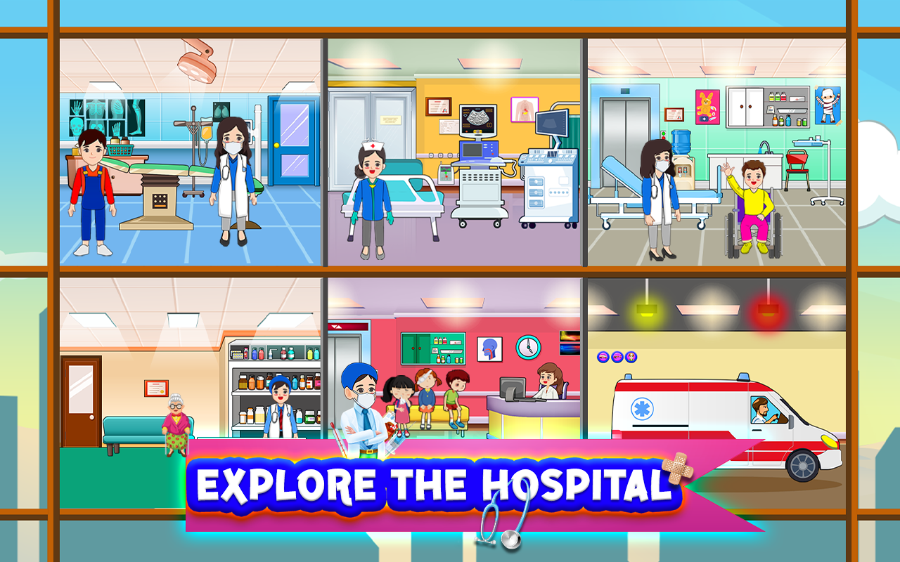 My Doctor Town Hospital Story: Pretend Play Games - App on Amazon Appstore