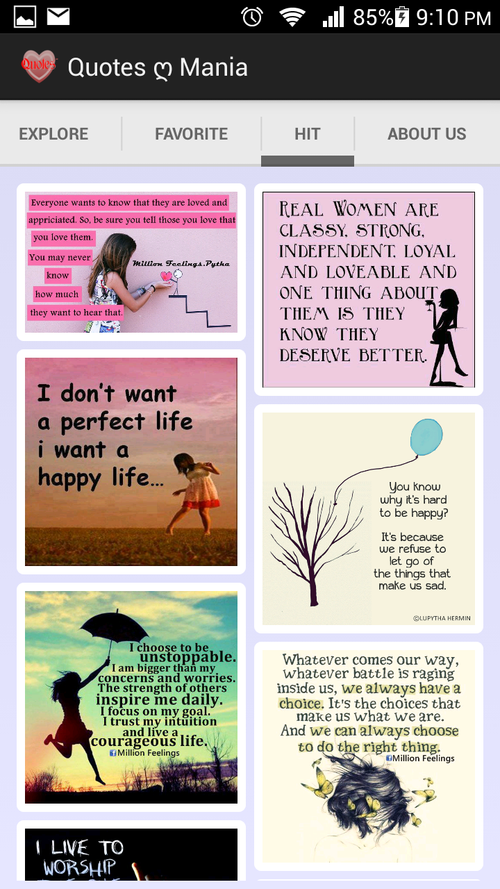 Quotes Mania - App on Amazon Appstore