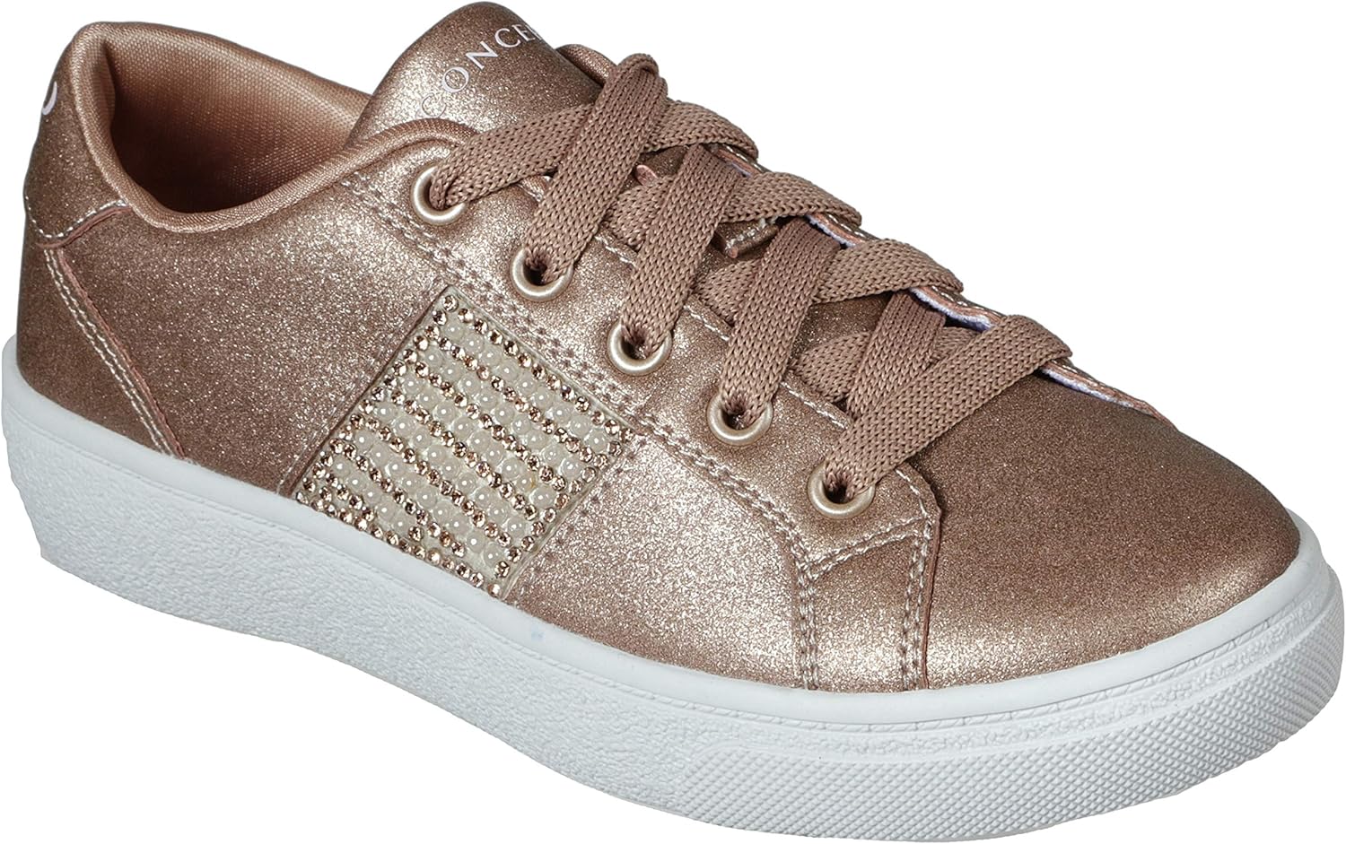 Amazon.com: Concept 3 by Skechers Girl's SHEEN & LUSTER Shoe, RSGD, 2.5 ...
