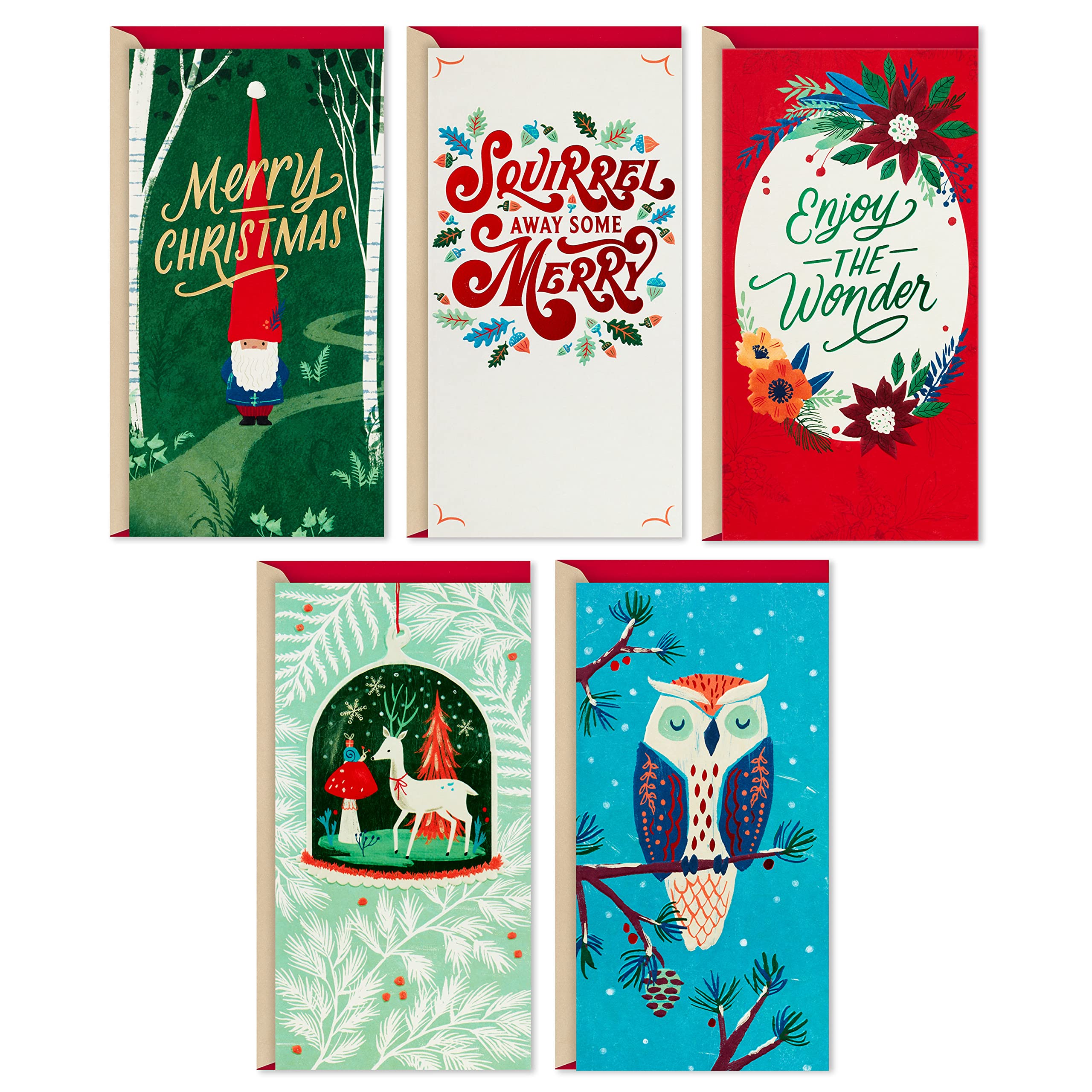 Snapklik.com : Hallmark Christmas Gift Card Holders Or Money Holders ...