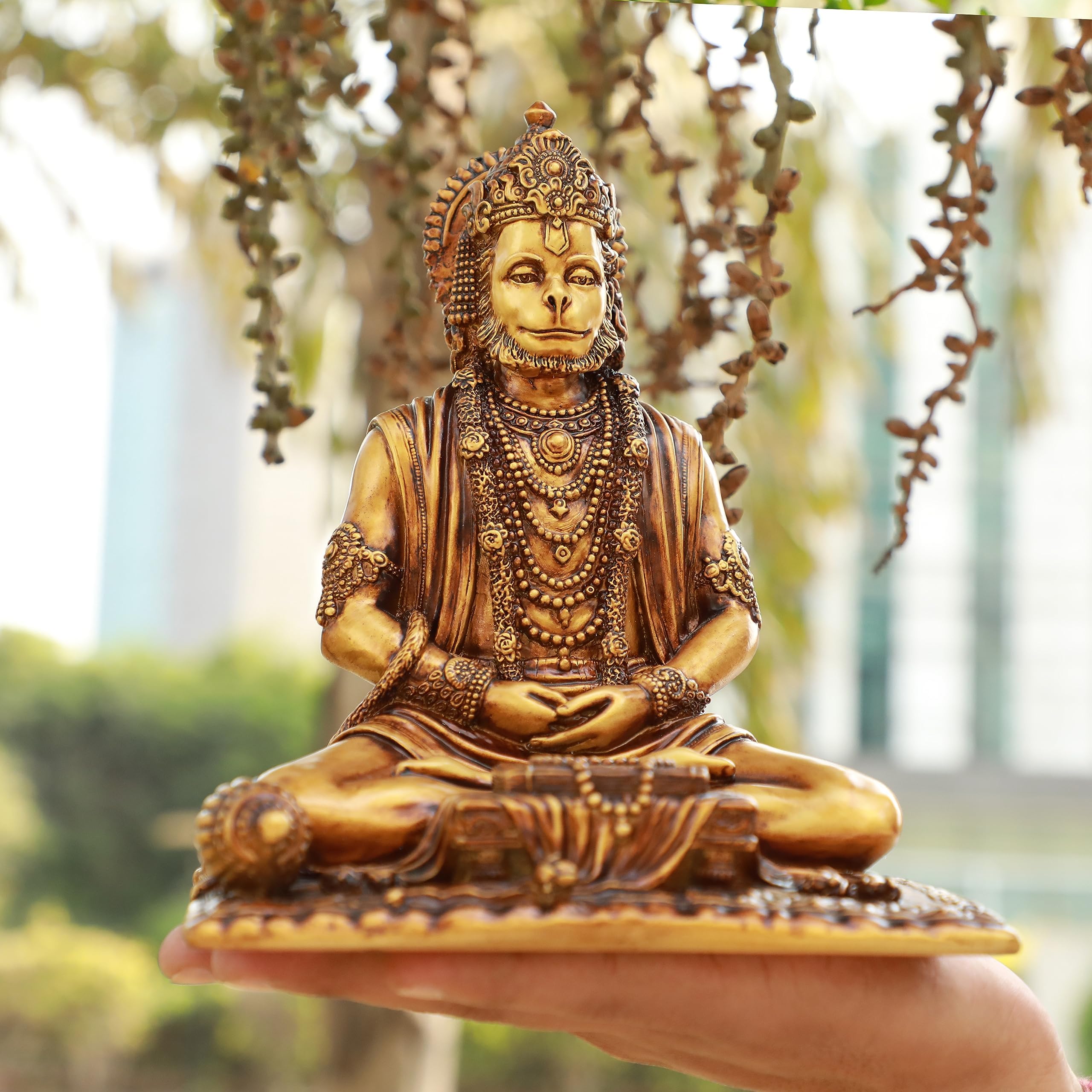 Buy SEVLIYA TRADERS Lord Hanuman Ji Statue Idols for Home Decor Hanuman ...